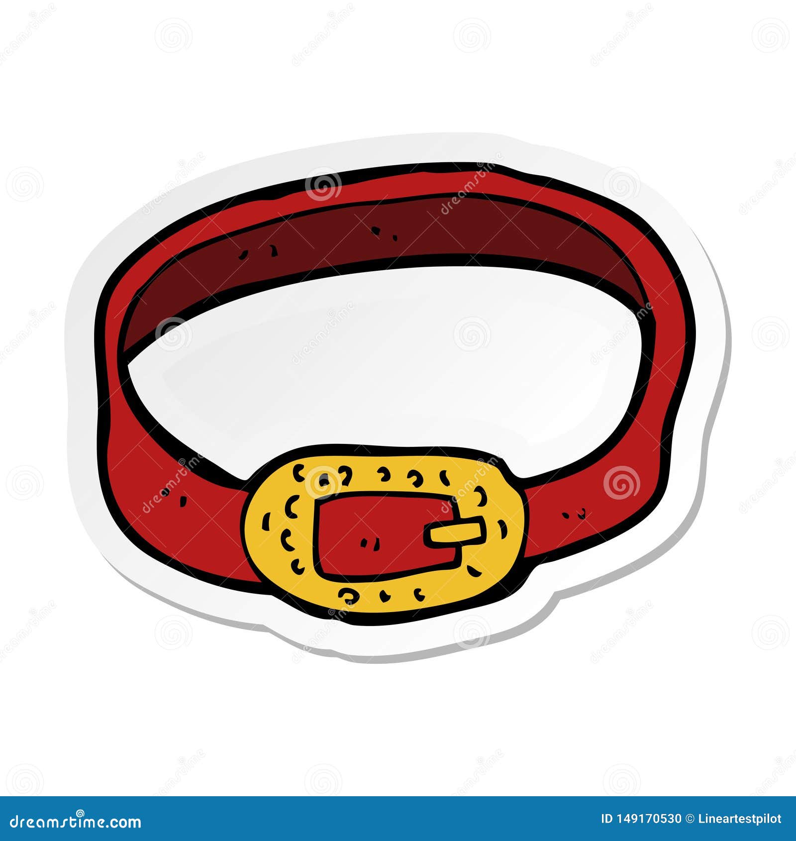 Cartoon Belt Vector Illustration | CartoonDealer.com #37015682