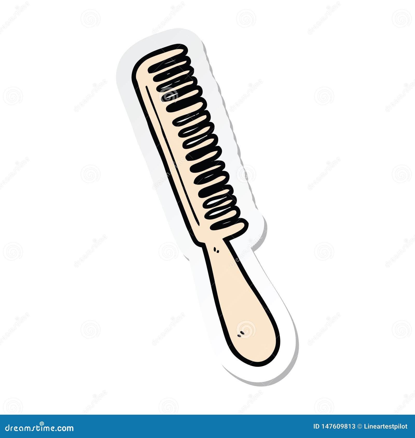 Cartoon Comb. Coloring Page | CartoonDealer.com #55600967