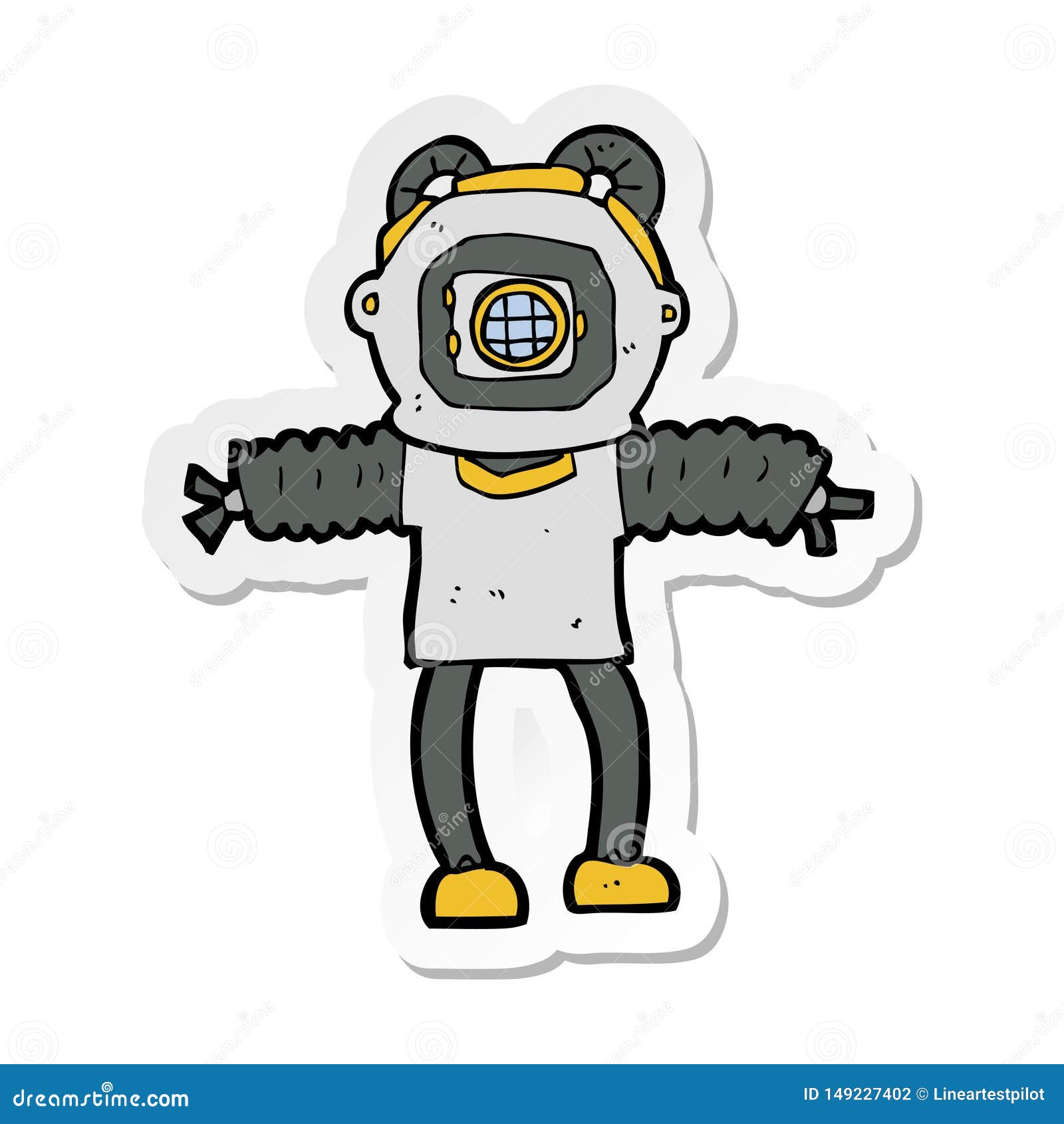 Cartoon Deep Vein Thrombosis Card Poster. Vector | CartoonDealer.com ...