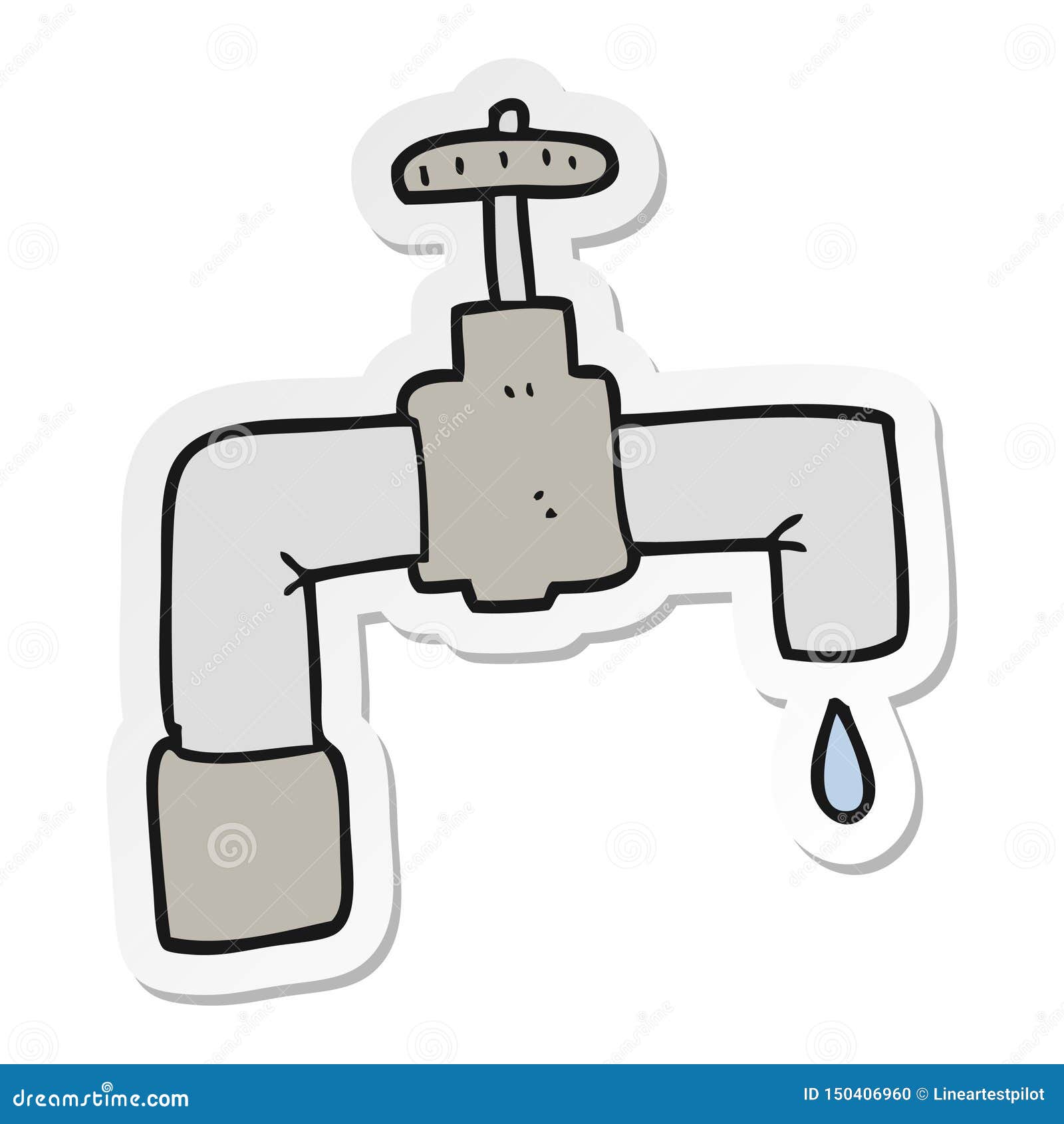 Dripping Faucet Icon, Cartoon Style | CartoonDealer.com #79928971