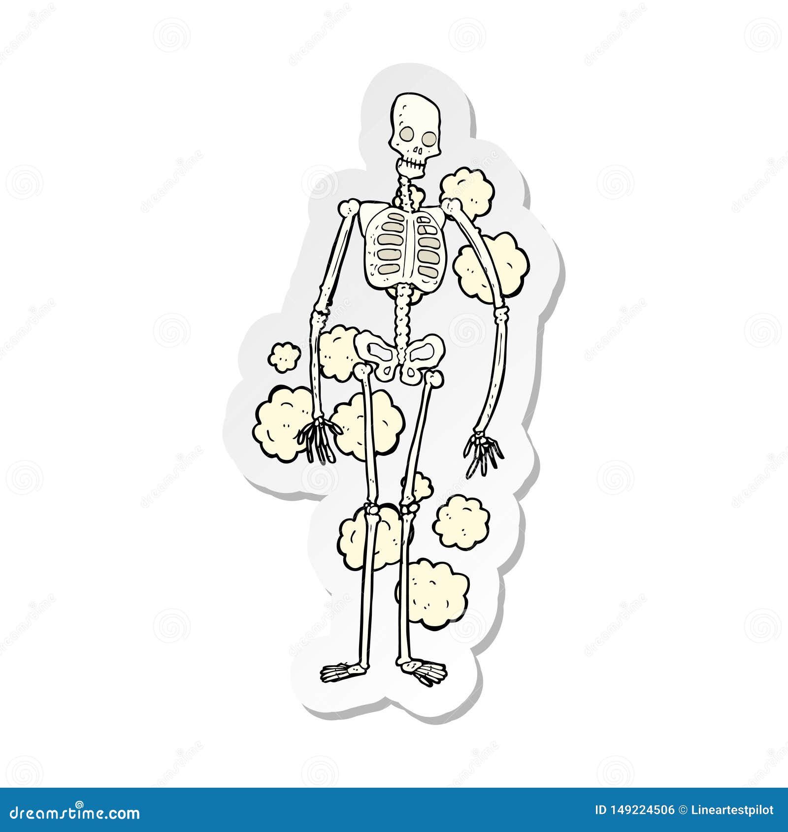 The Dusty Cartoon PM2.5. The Concept Of Air Pollution. | CartoonDealer ...
