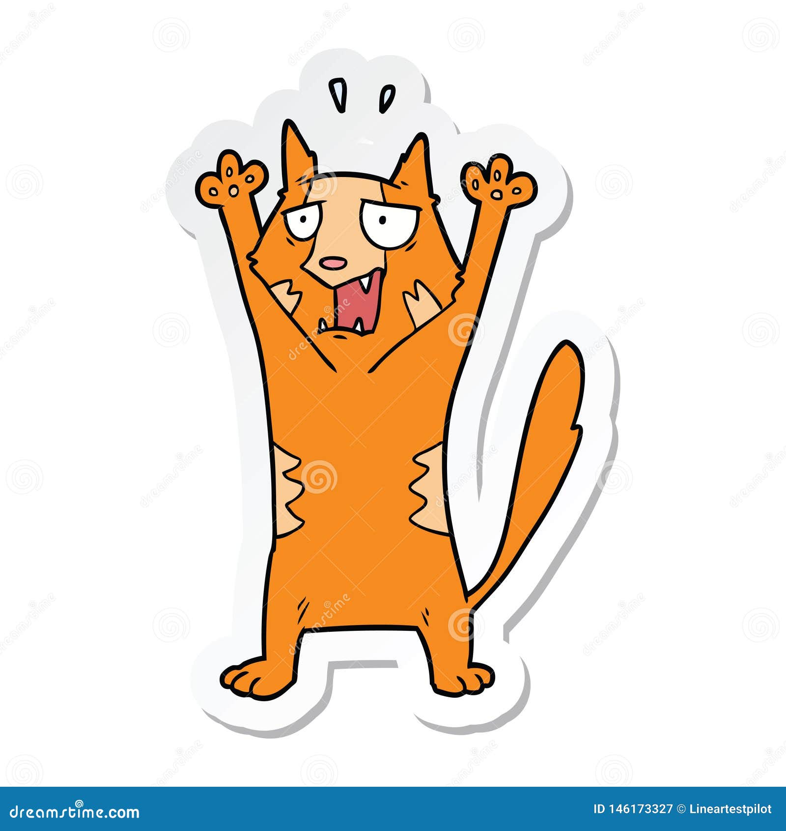 Cartoon Man Panicking Stock Photo | CartoonDealer.com #38132430