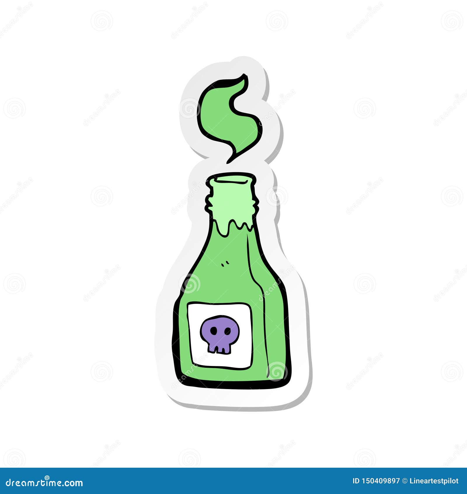 Cartoon Of Poison-Dart Frog. Coloring Page Vector Illustration ...