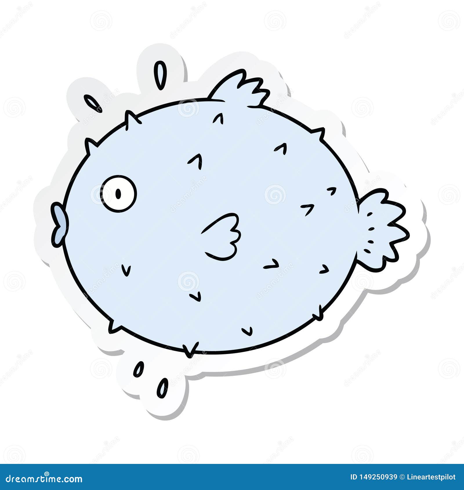 Cartoon Puffer Fish Stock Illustrations – 632 Cartoon Puffer Fish Stock ...