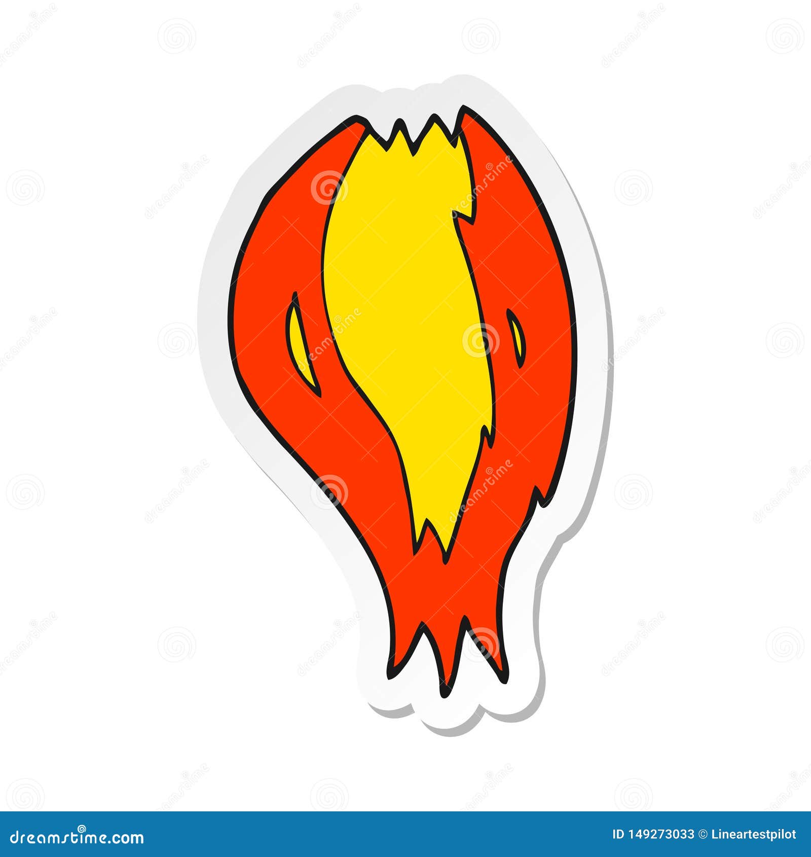 Rocket With Flames And Smoke On A Concrete Background Royalty-Free ...