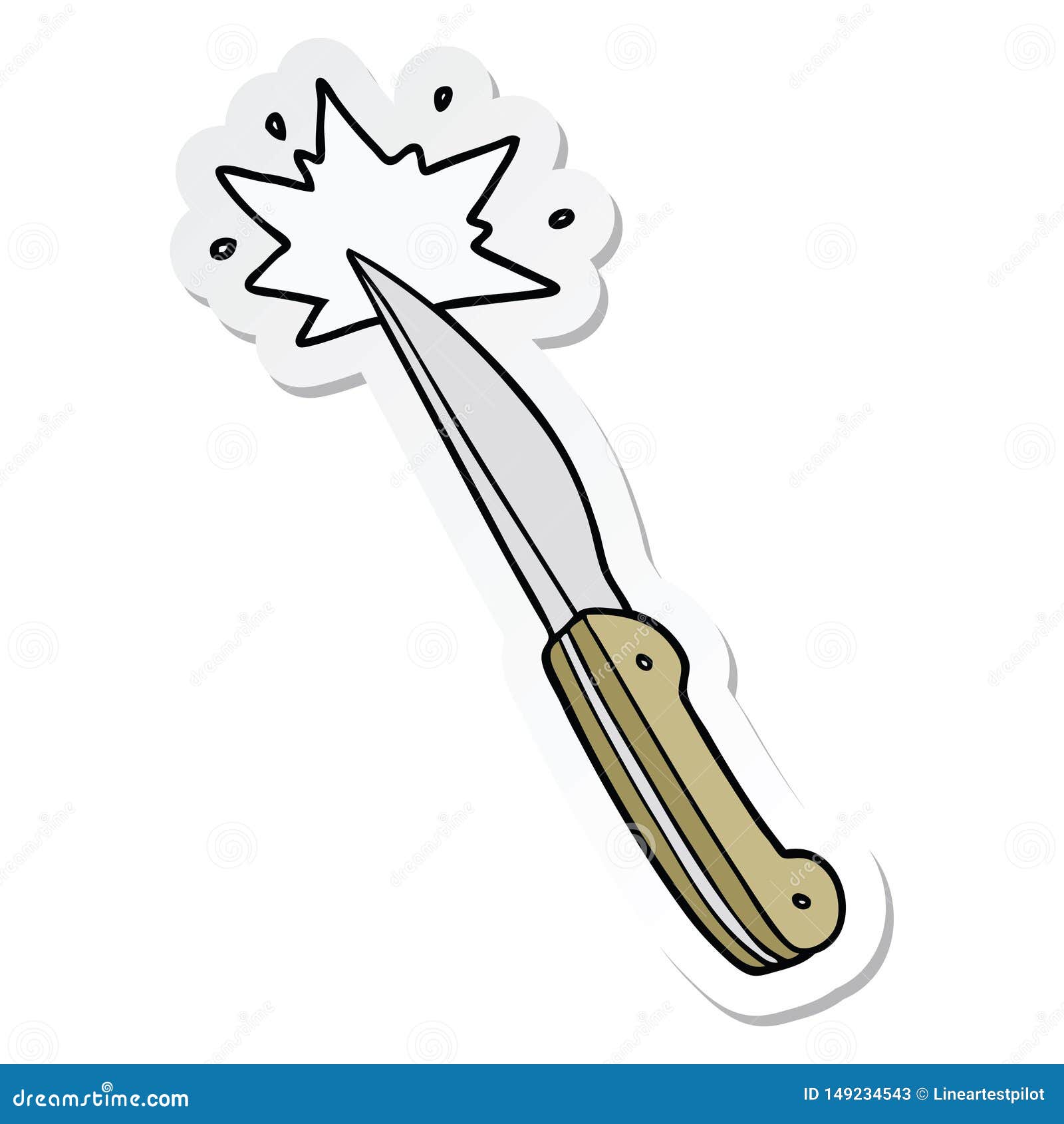 Cartoon Big Sharp Daemon Horns Vector Set | CartoonDealer.com #140677381