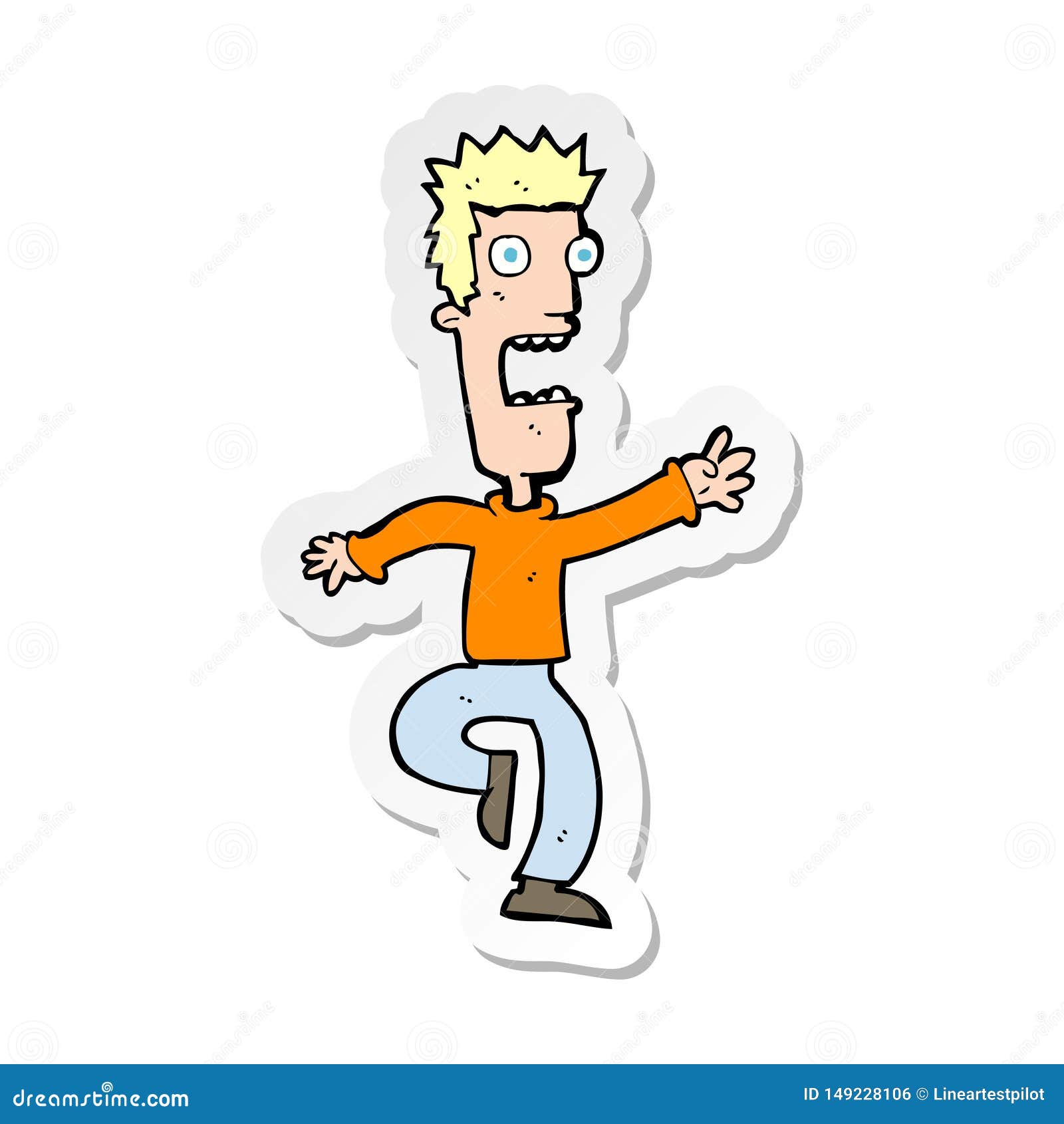 Shrieking Cartoons, Illustrations & Vector Stock Images - 345 Pictures ...