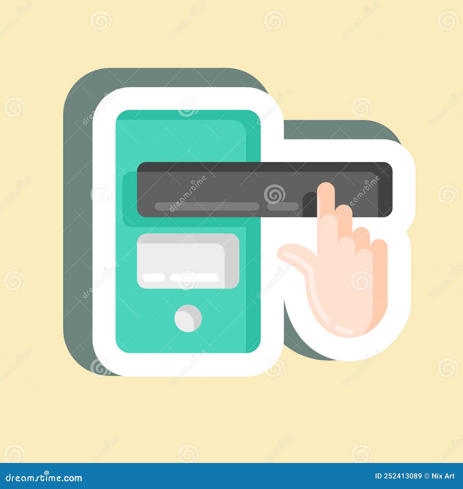 Sticker Conversational Interface. Suitable for Education Symbol. Simple ...