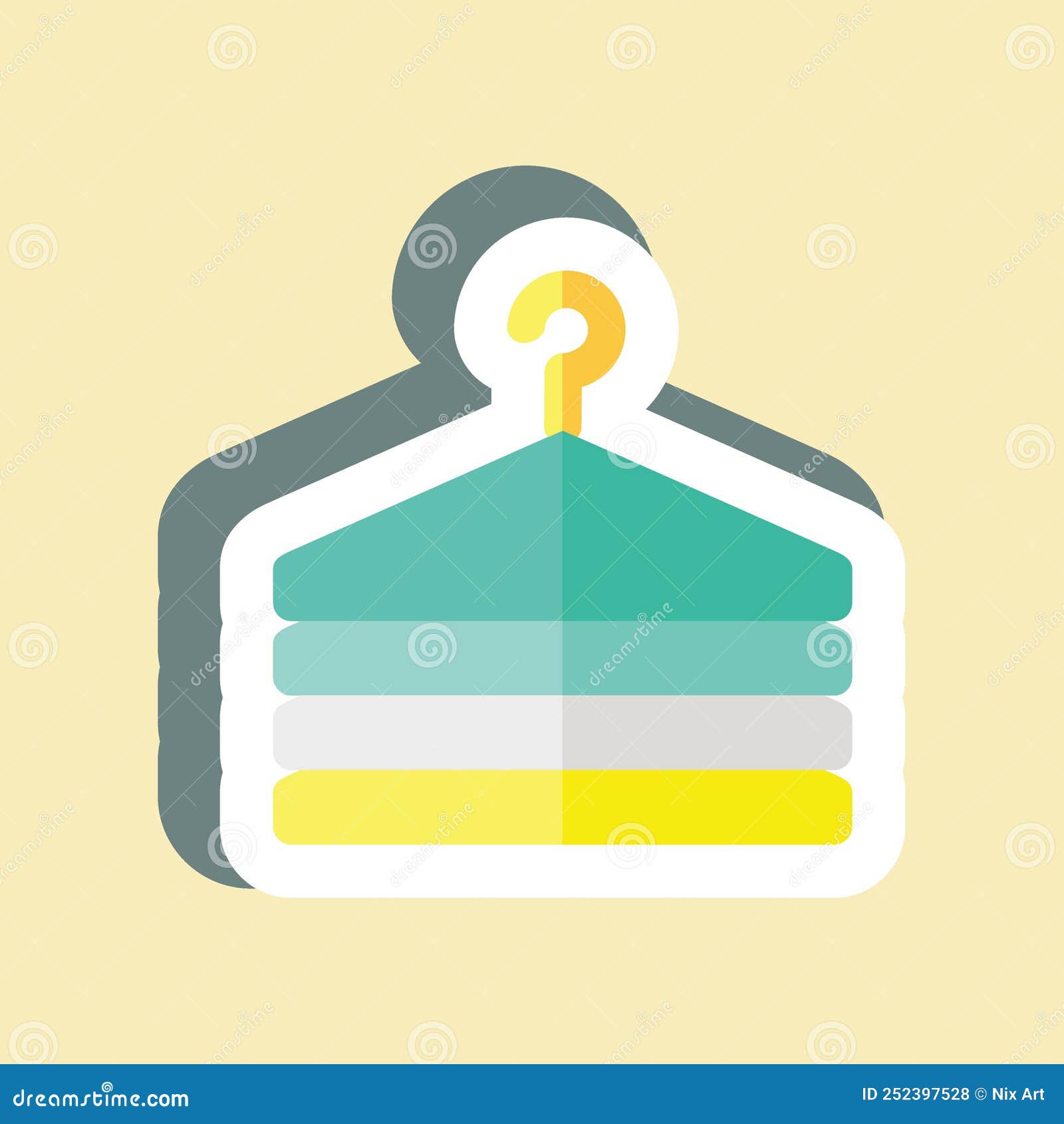 Sticker Fitting Room. Suitable for Business Symbol. Simple Design ...