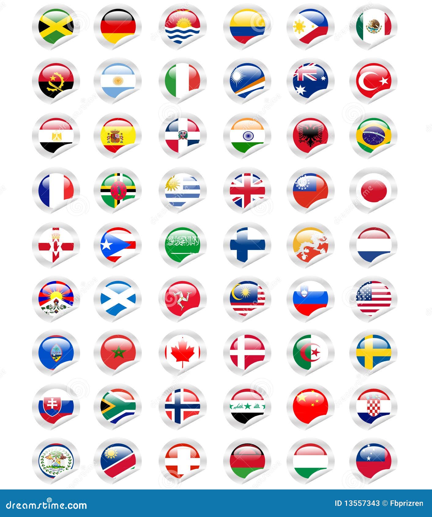 Sticker flags stock illustration. Illustration of germany - 13557343