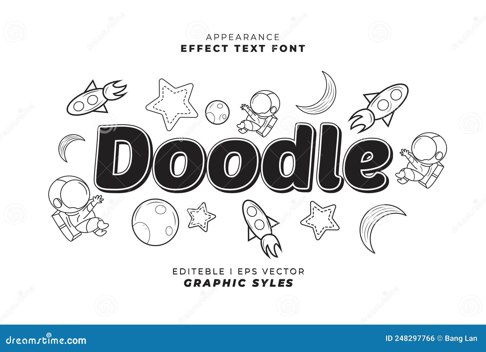 Sticker Font In Paper Art Style On White Background. Vector Type ...