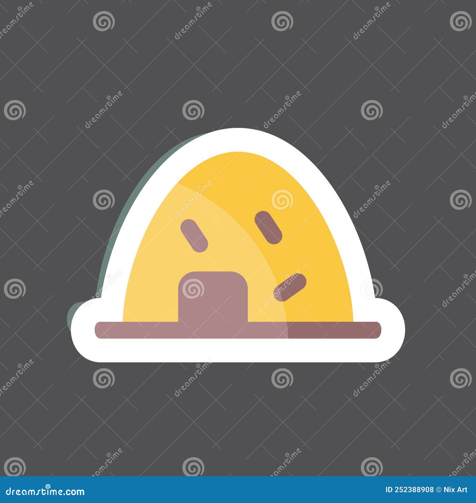 Sticker Hay. Suitable for Garden Symbol. Simple Design Editable. Design ...