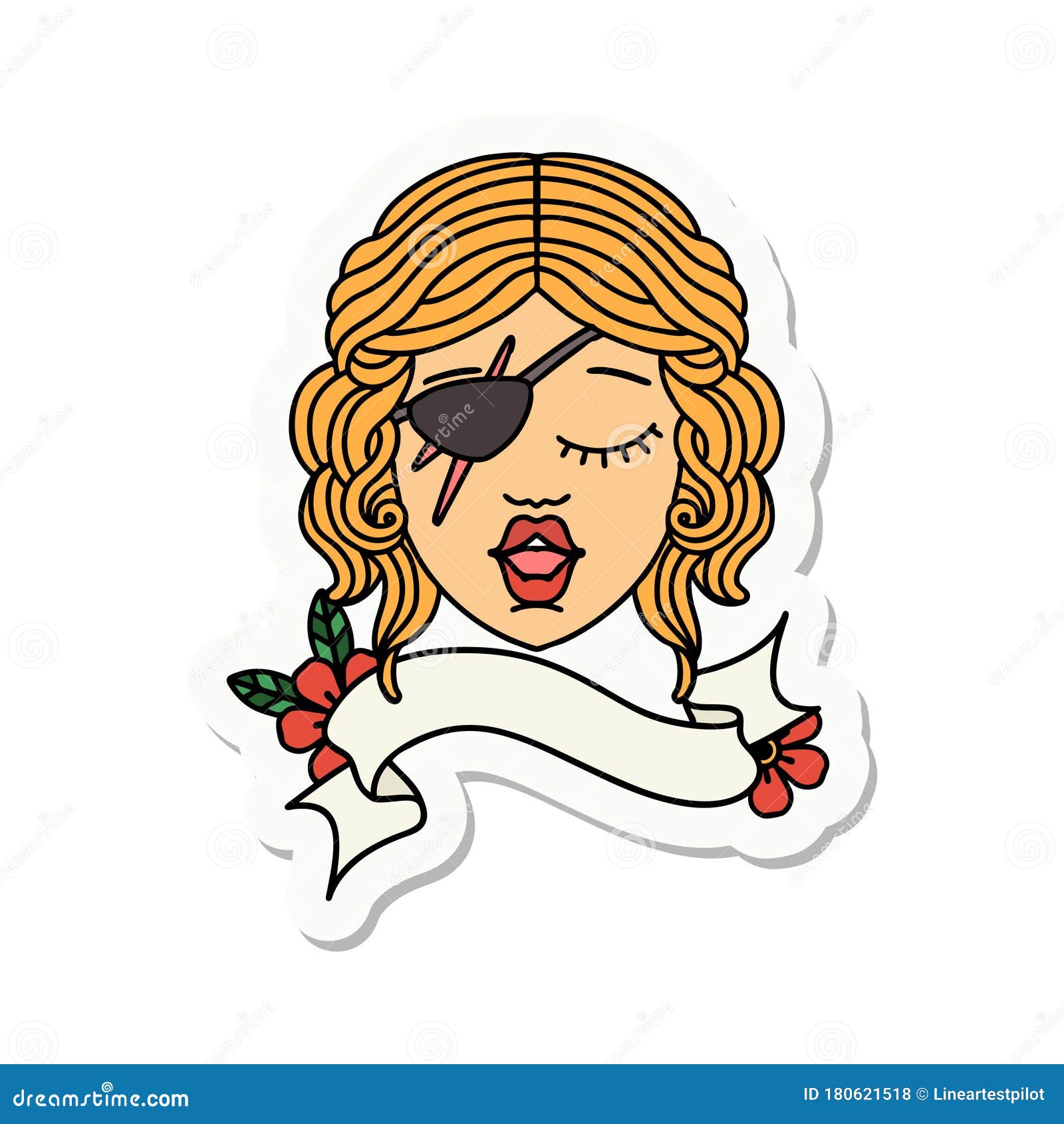 Orc Rogue Character Face Illustration Cartoon Vector | CartoonDealer ...