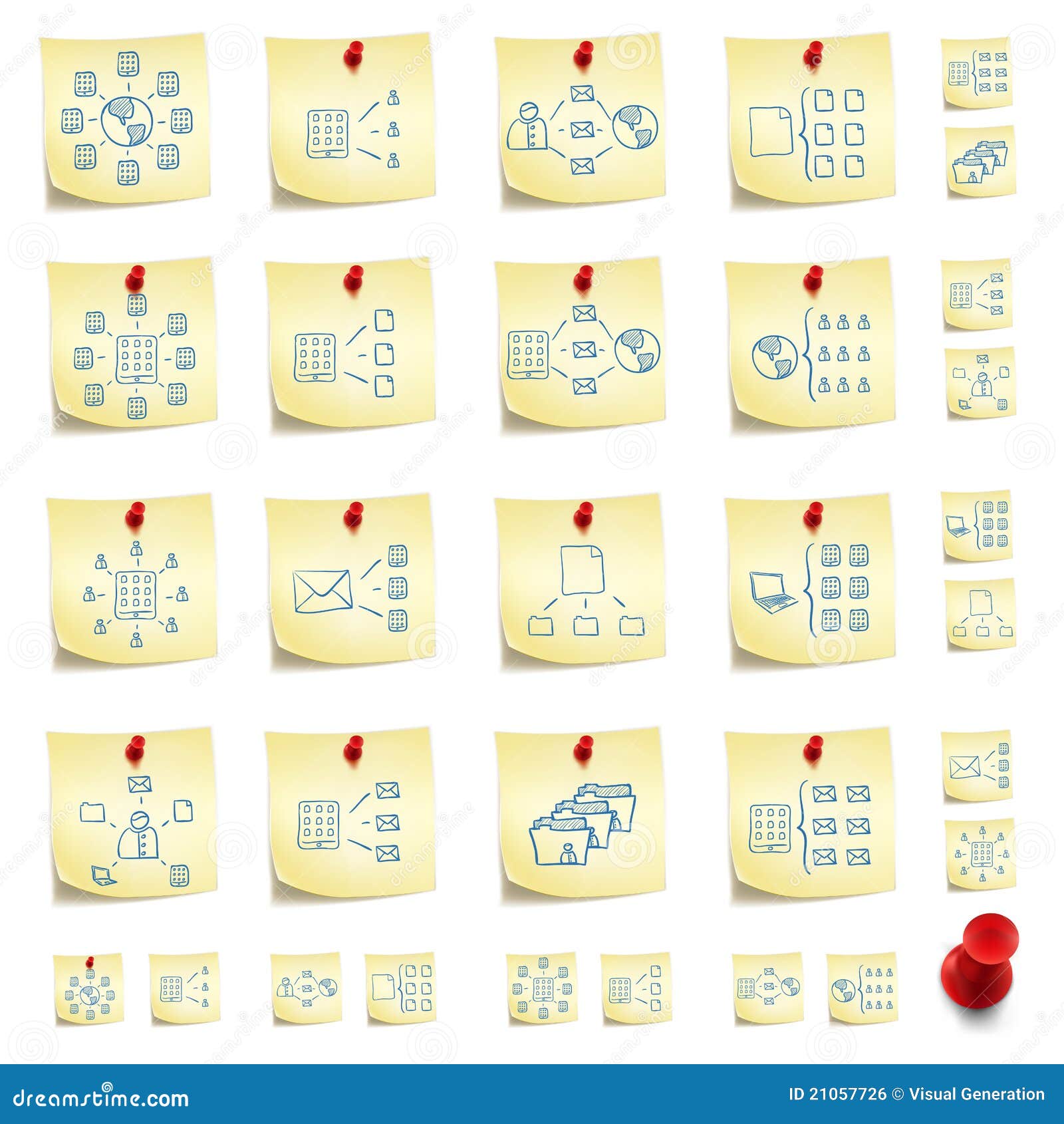 Sticker Icon Set stock vector. Illustration of instruction - 21057726