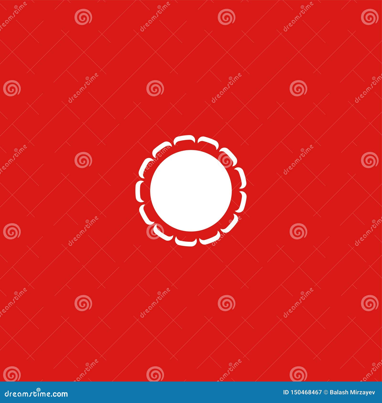 Sticker Label Icon Illustration. Stock Vector - Illustration of ...