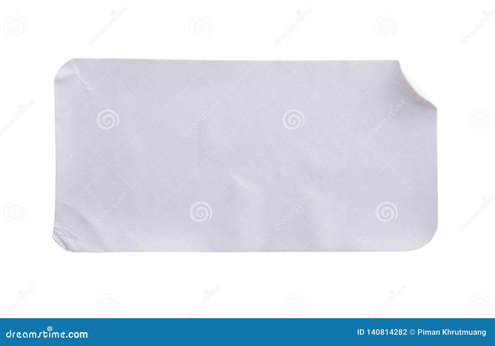 Sticker Label Isolated on White Background Stock Photo - Image of ...
