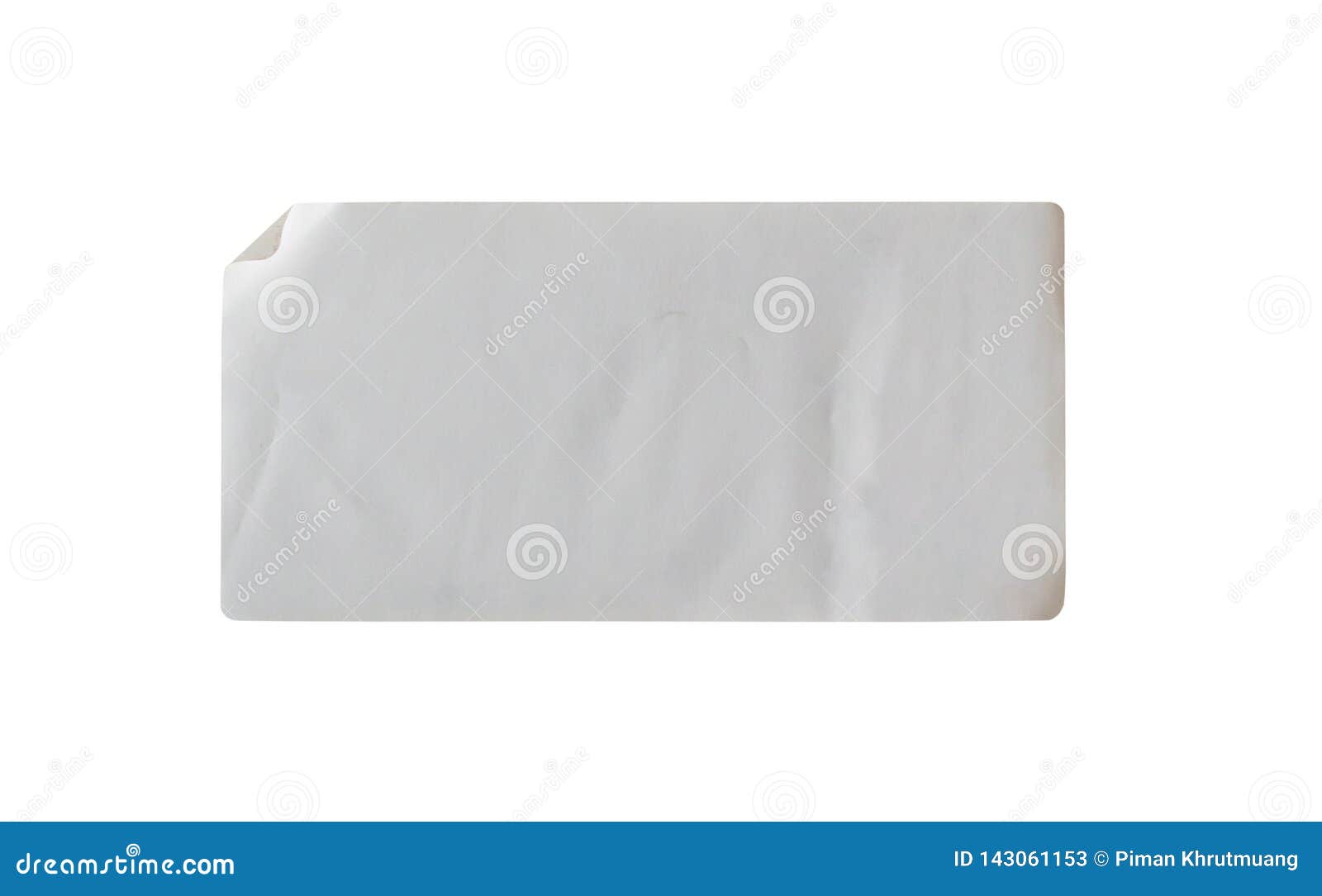 Sticker Label Isolated on White Background Stock Image - Image of ...