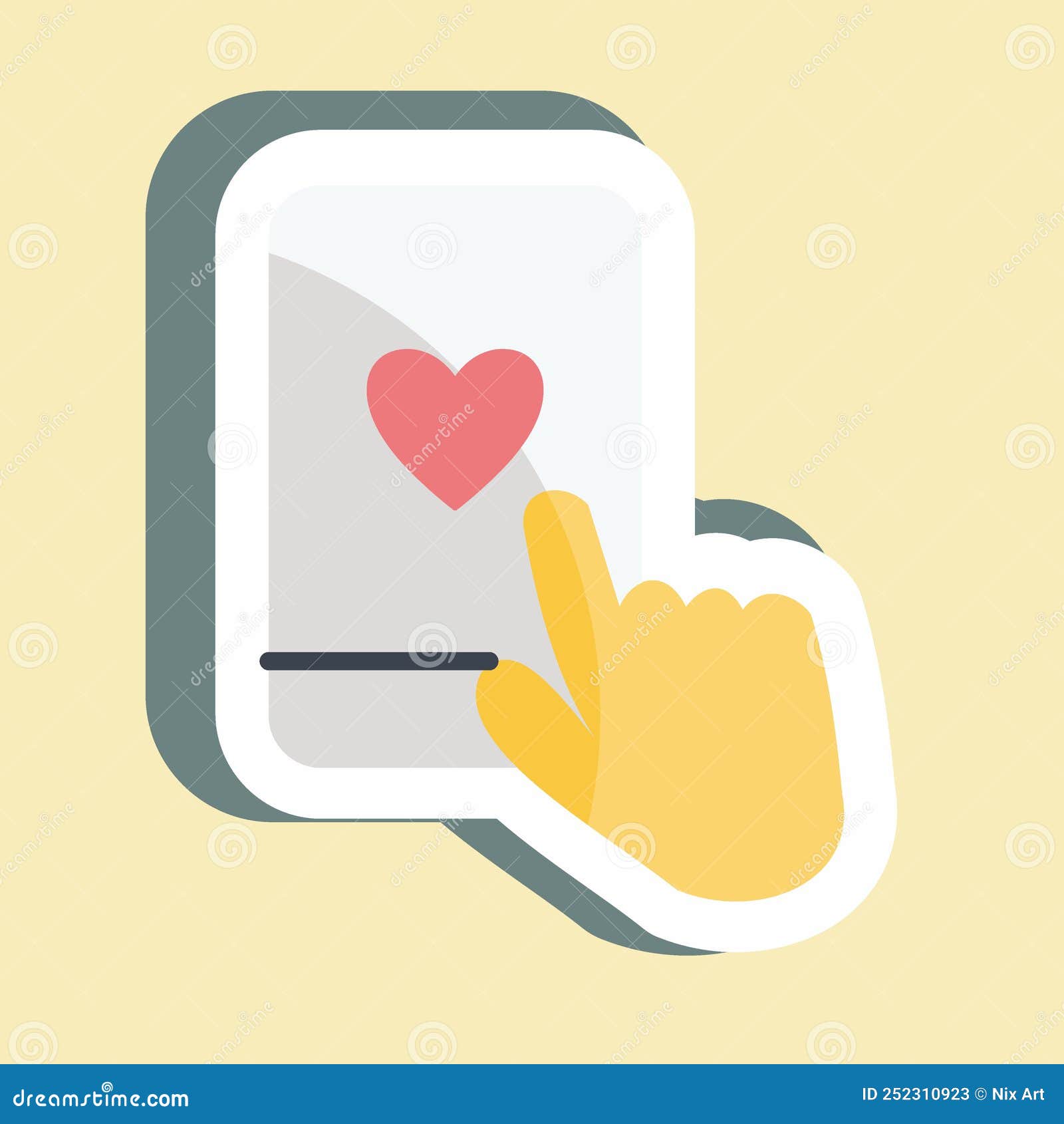 Sticker Like Comment. Suitable for Feedback Symbol. Simple Design ...