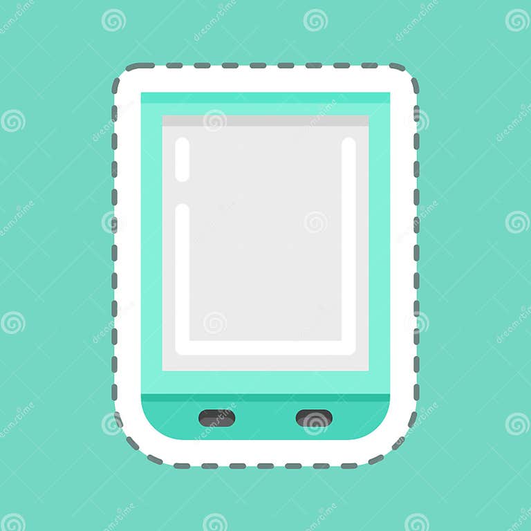 Sticker Line Cut Scanner. Suitable for Computer Components Symbol ...