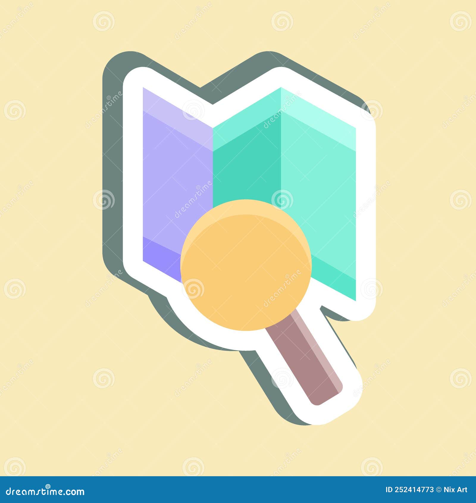 Sticker Map. Suitable for Education. Simple Design Editable. Design ...