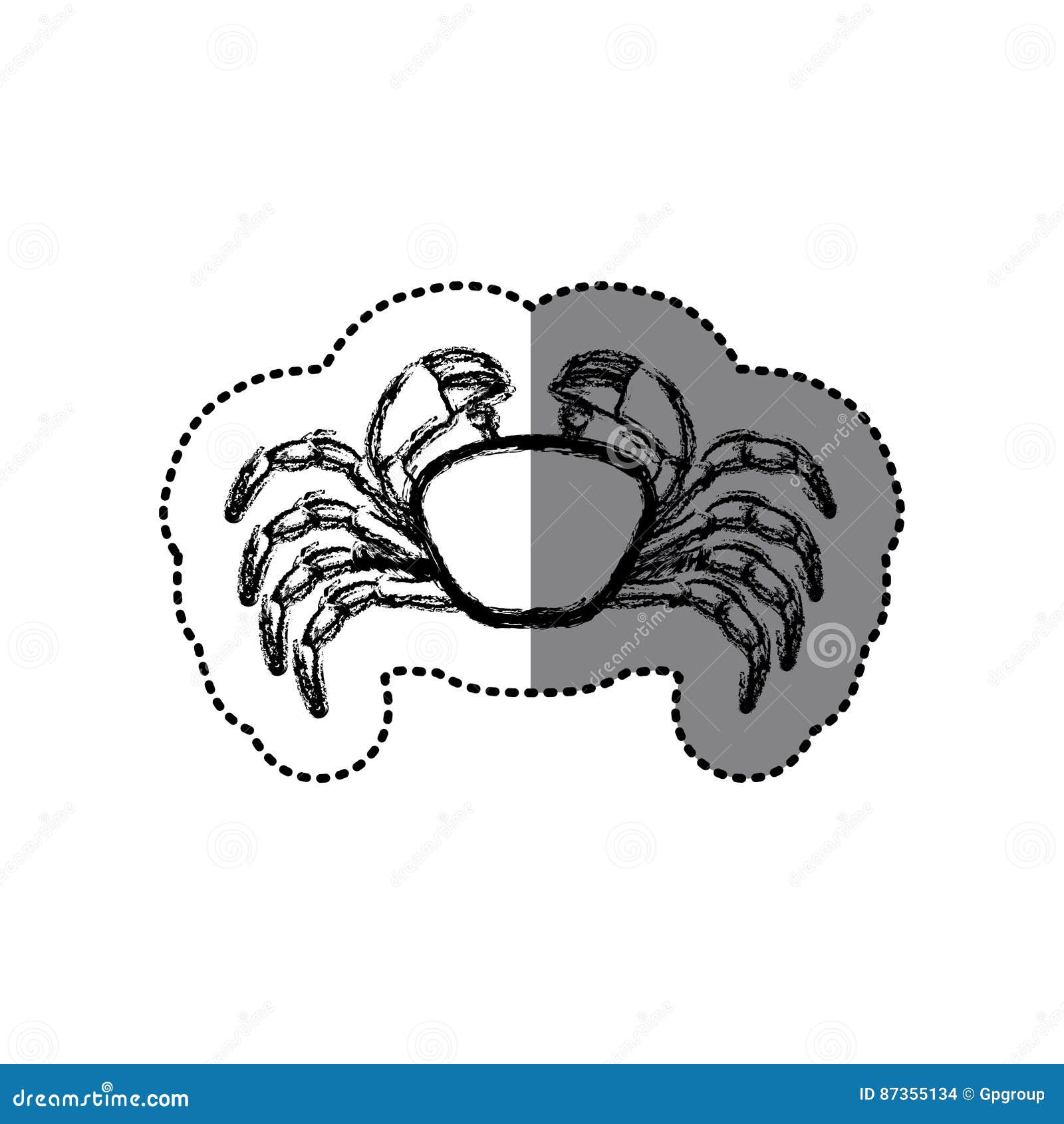 Sticker Monochrome Line Contour Crab Stock Illustrations – 12 Sticker ... Sticker Monochrome Line Contour Crab Stock Illustrations – 12 Sticker ...