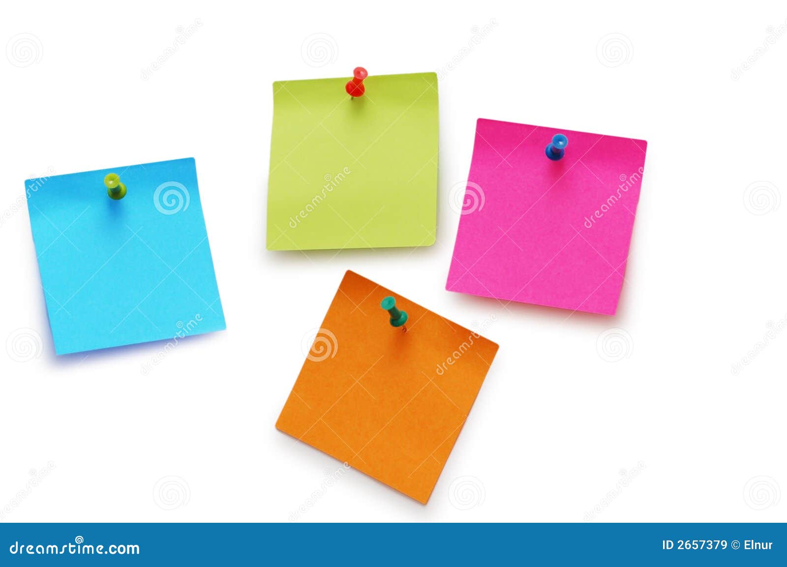 Sticker notes isolated stock image. Image of office, paper - 2657379