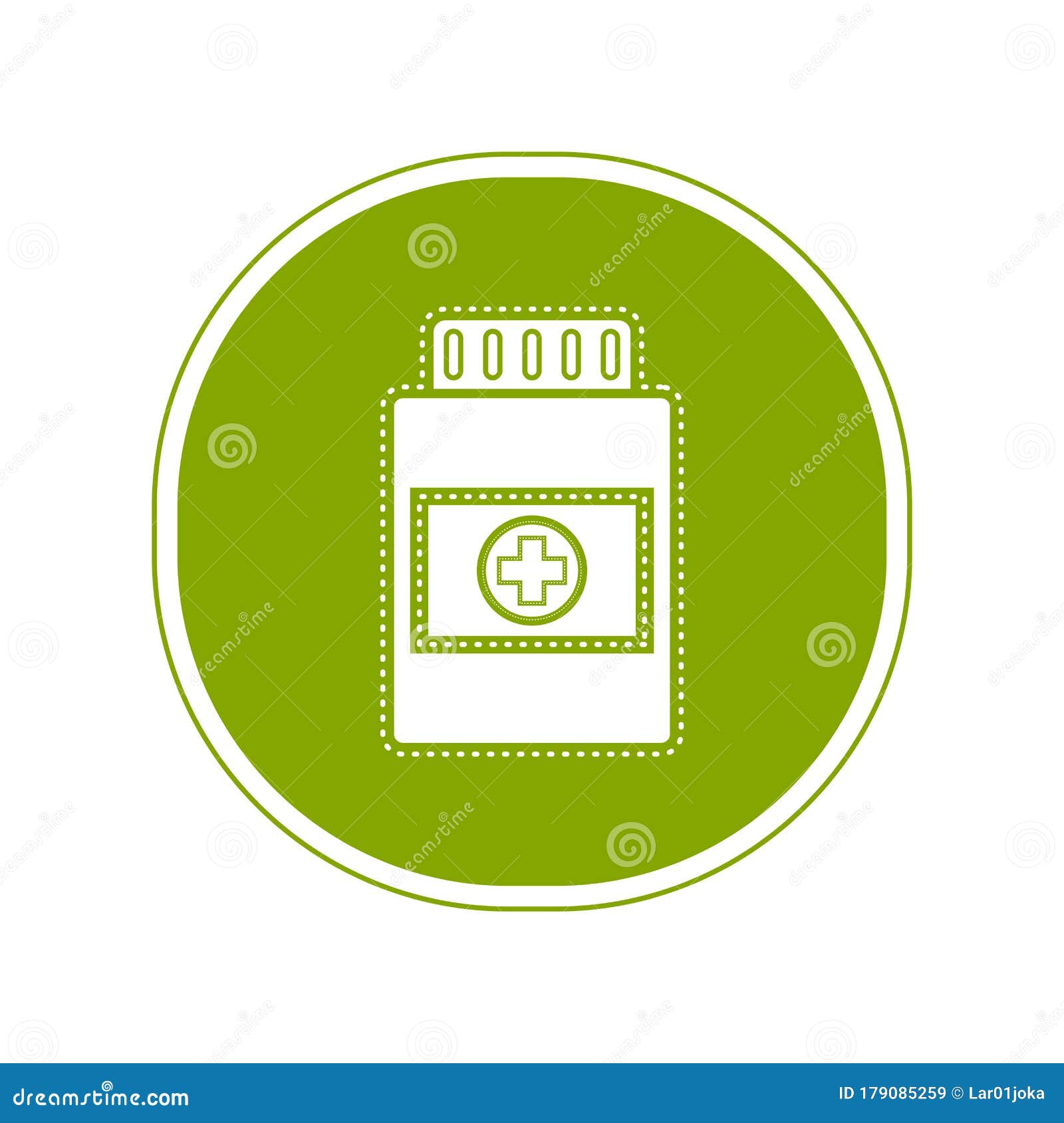 Sticker of a Pill Bottle Icon Stock Vector - Illustration of icon, sign ...