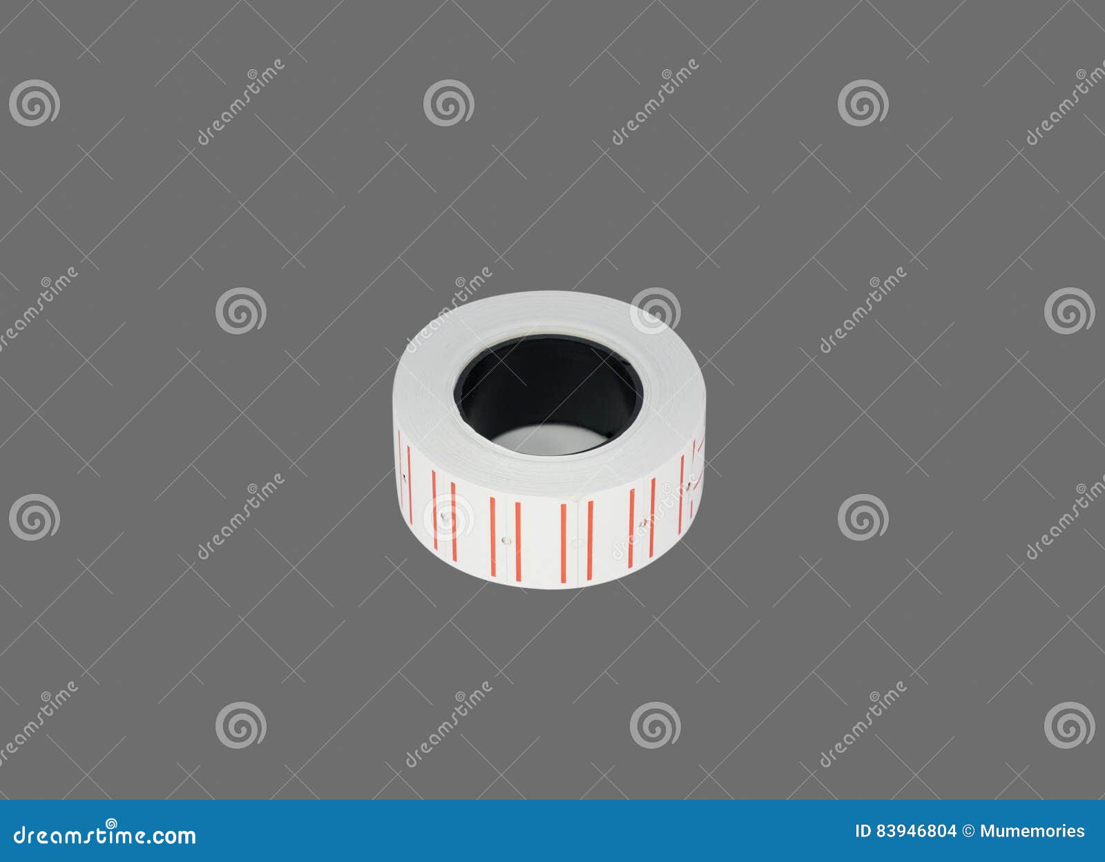 Sticker price tag roll stock photo. Image of isolated - 83946804