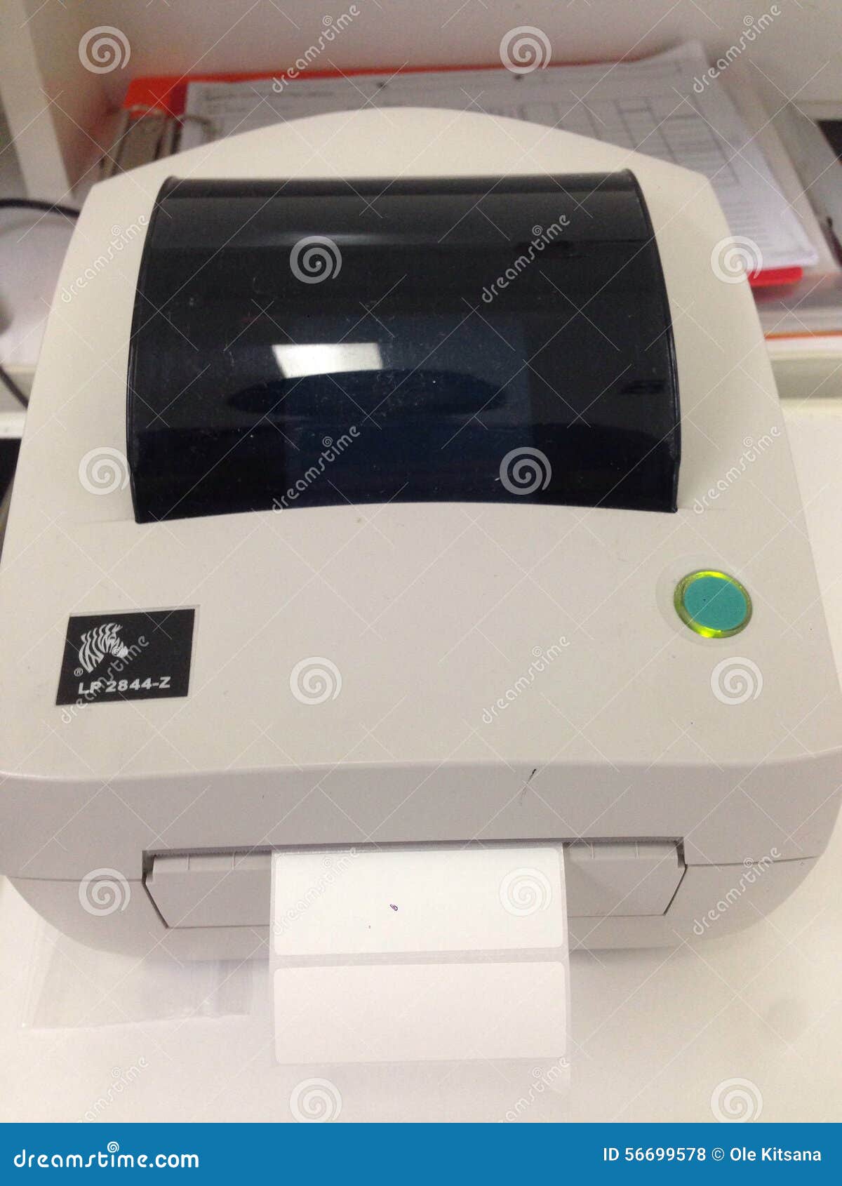 Sticker printer editorial stock photo. Image of sticker - 56699578