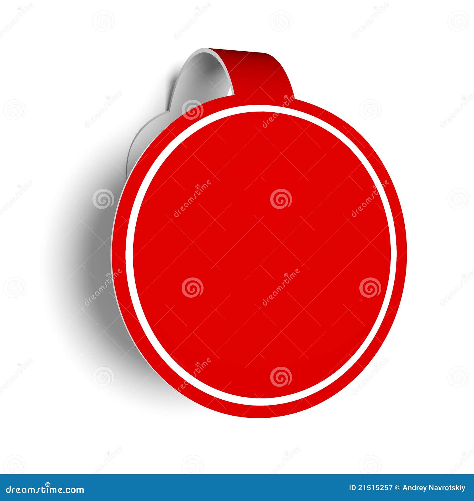 Sticker for promotion. stock illustration. Illustration of empty - 21515257