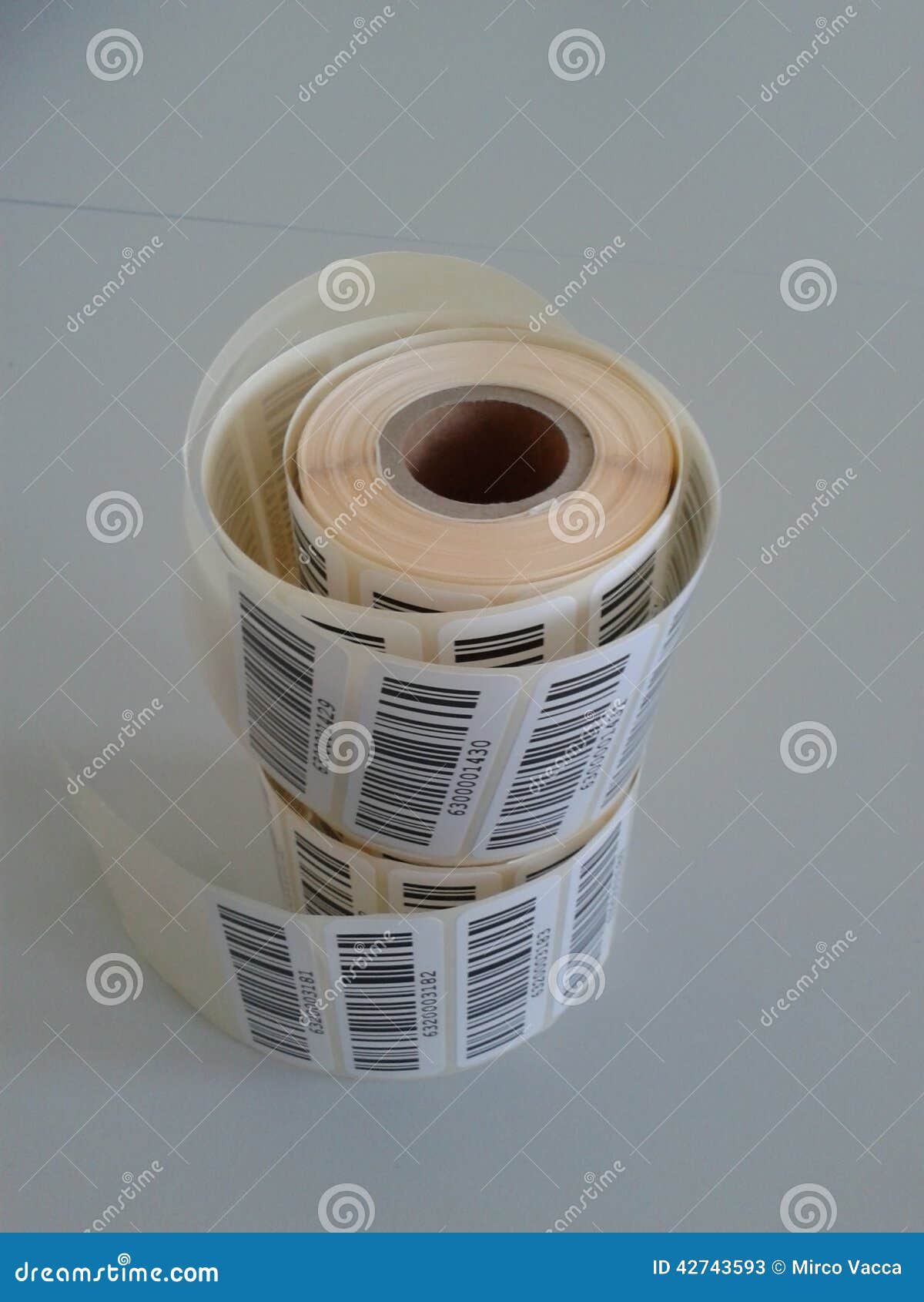 Sticker roll editorial stock photo. Image of product - 42743593
