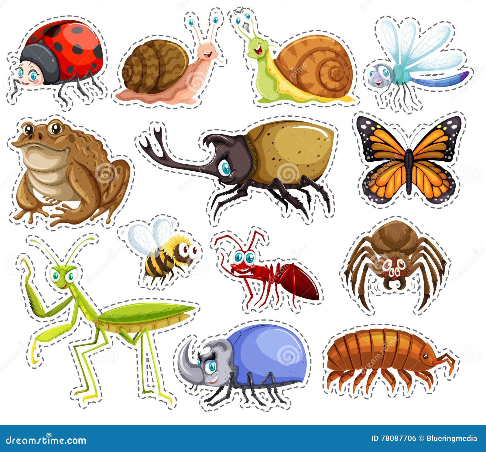 Many Insects Stock Illustrations – 1,017 Many Insects Stock ...