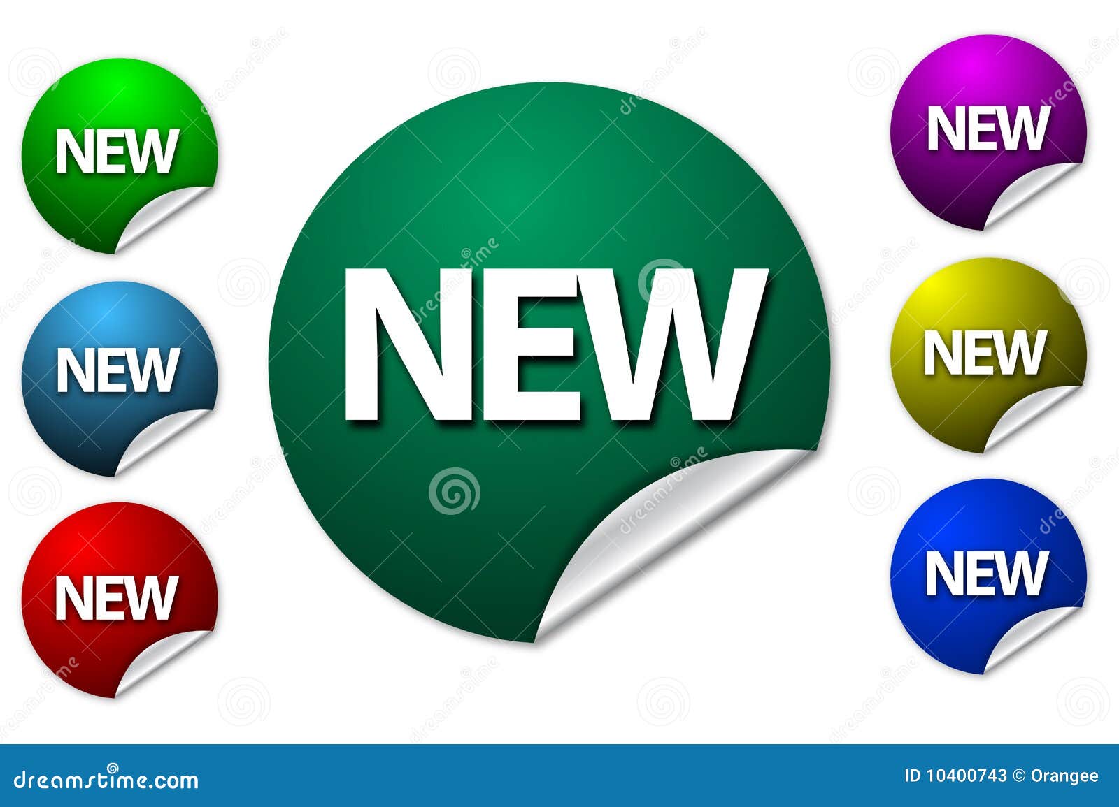 Colorful new graphics stock vector. Illustration of business - 10400743