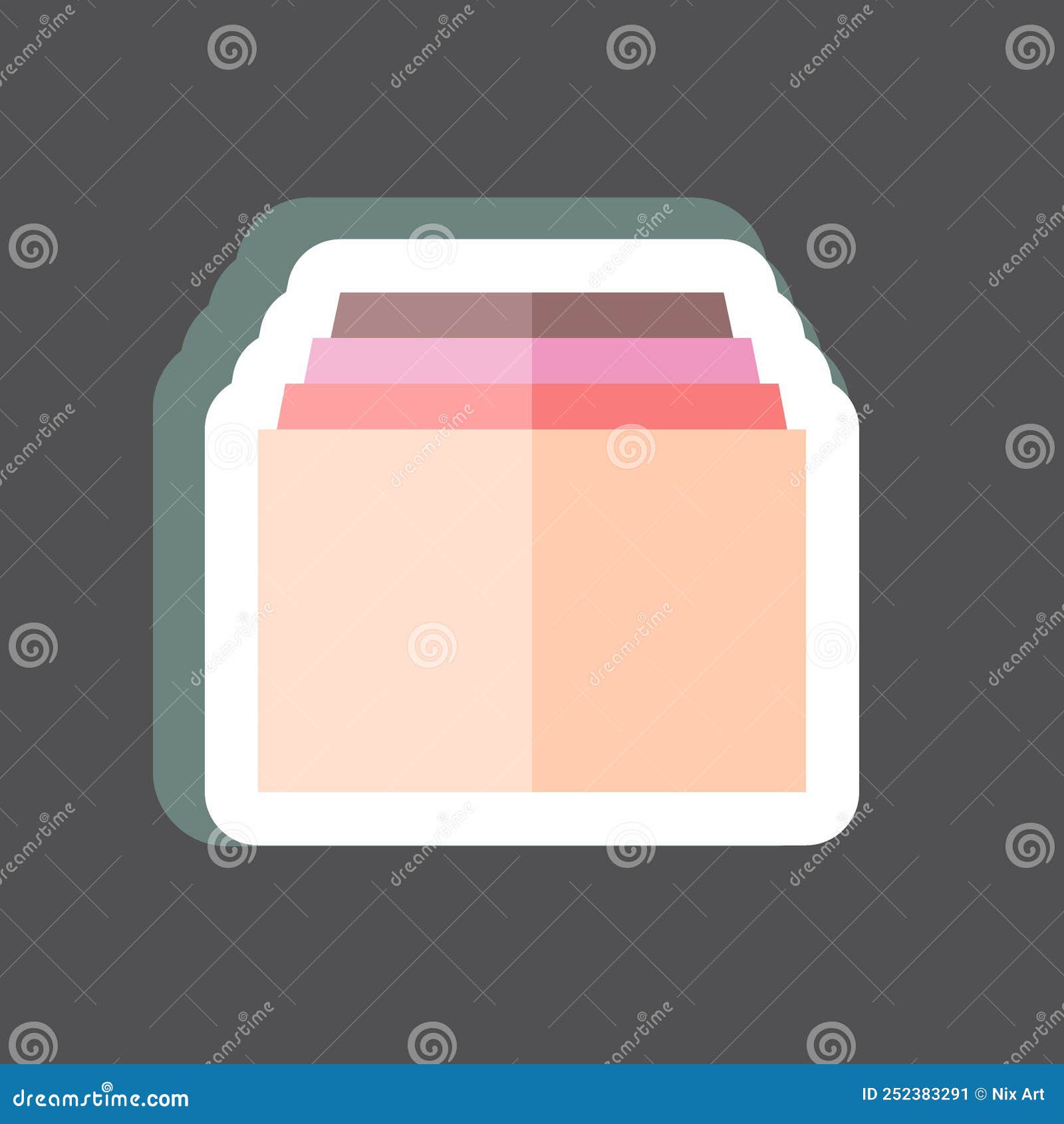 Sticker Tabs. Suitable for Web Interface Symbol. Simple Design Editable ...