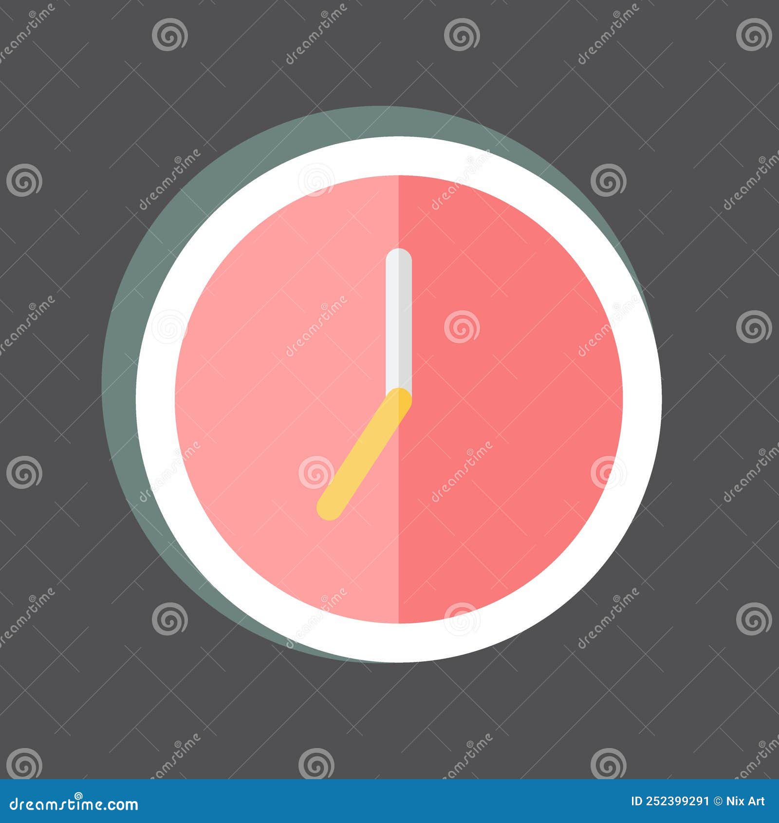 Sticker Timelapse. Suitable for Photo Editing Symbol. Simple Design ...
