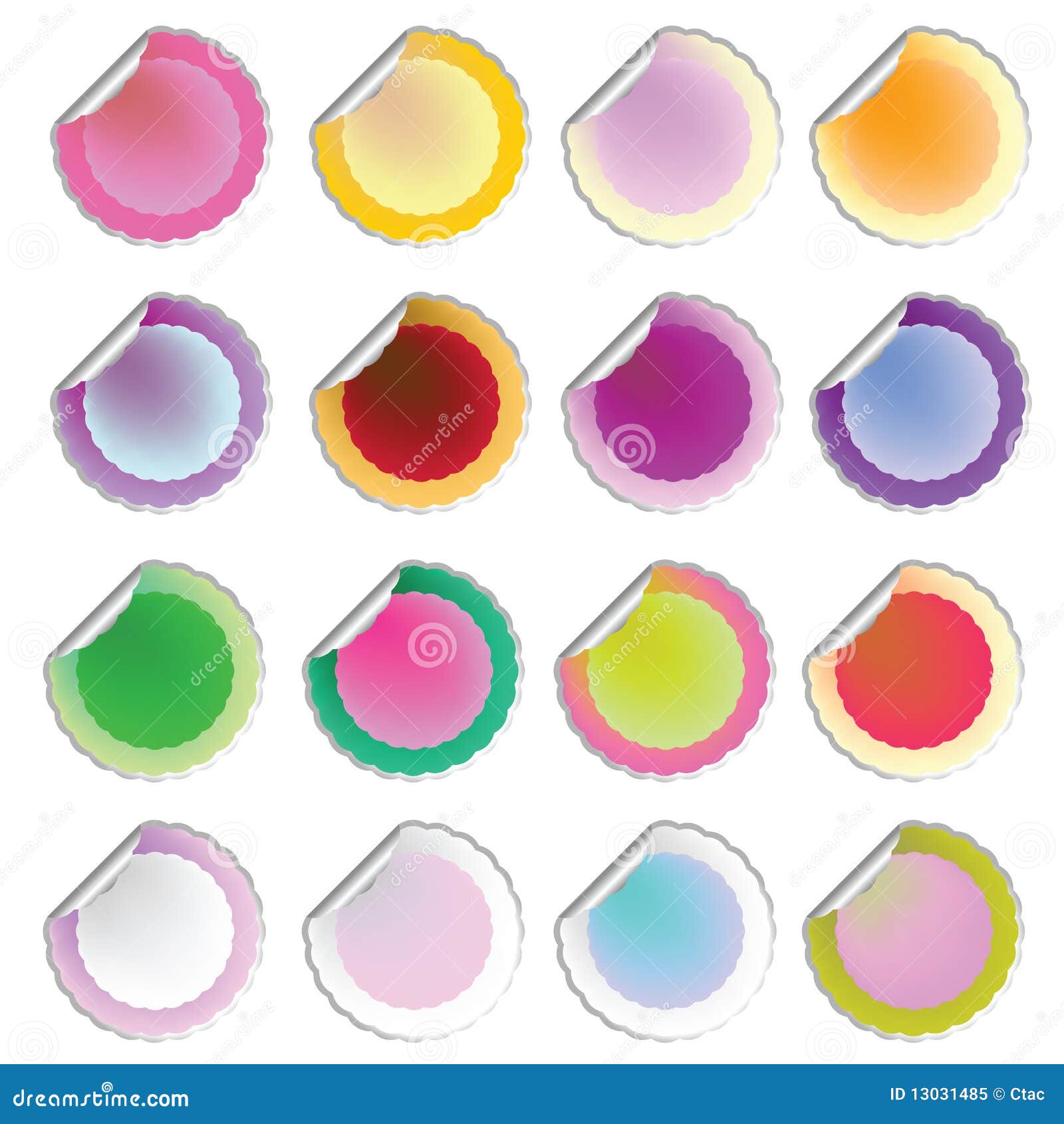Stickers stock illustration. Illustration of design, sticker - 13031485