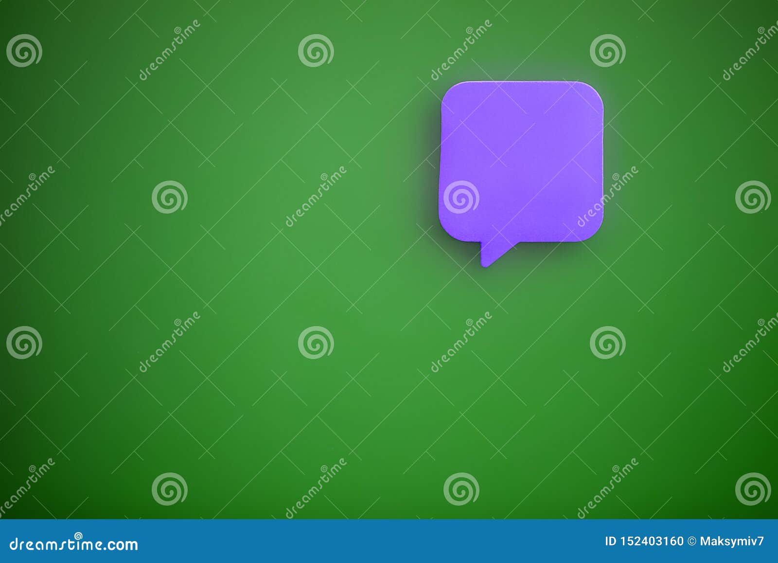 Stickers on Green Wall. Empty Space for Text Stock Photo - Image of ...