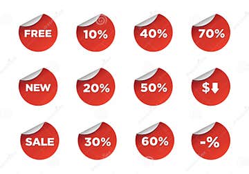 Stickers_marks_labels stock vector. Illustration of sign - 8990805