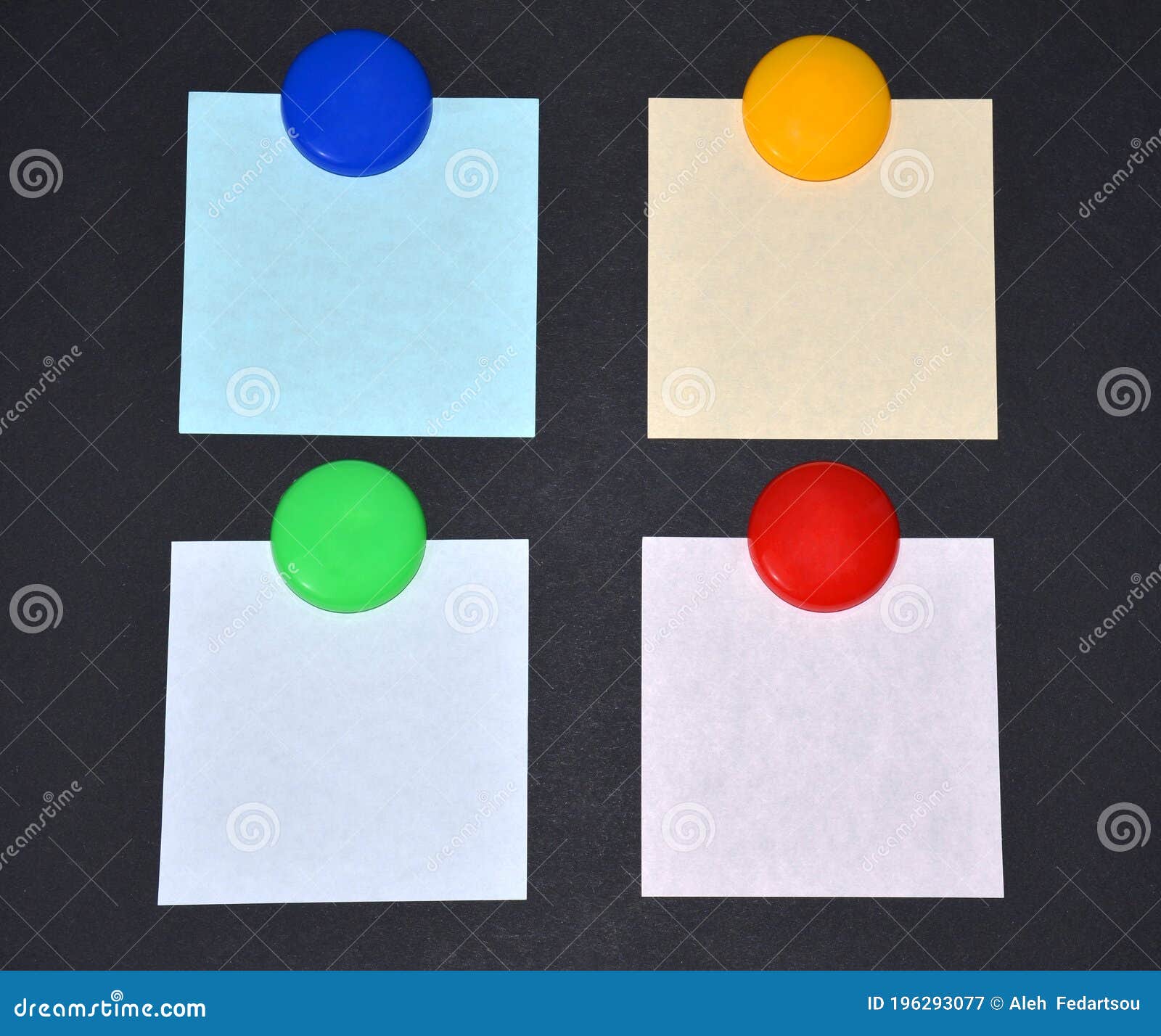 Stickers and Multi-colored Buttons on Black. Stock Image - Image of ...