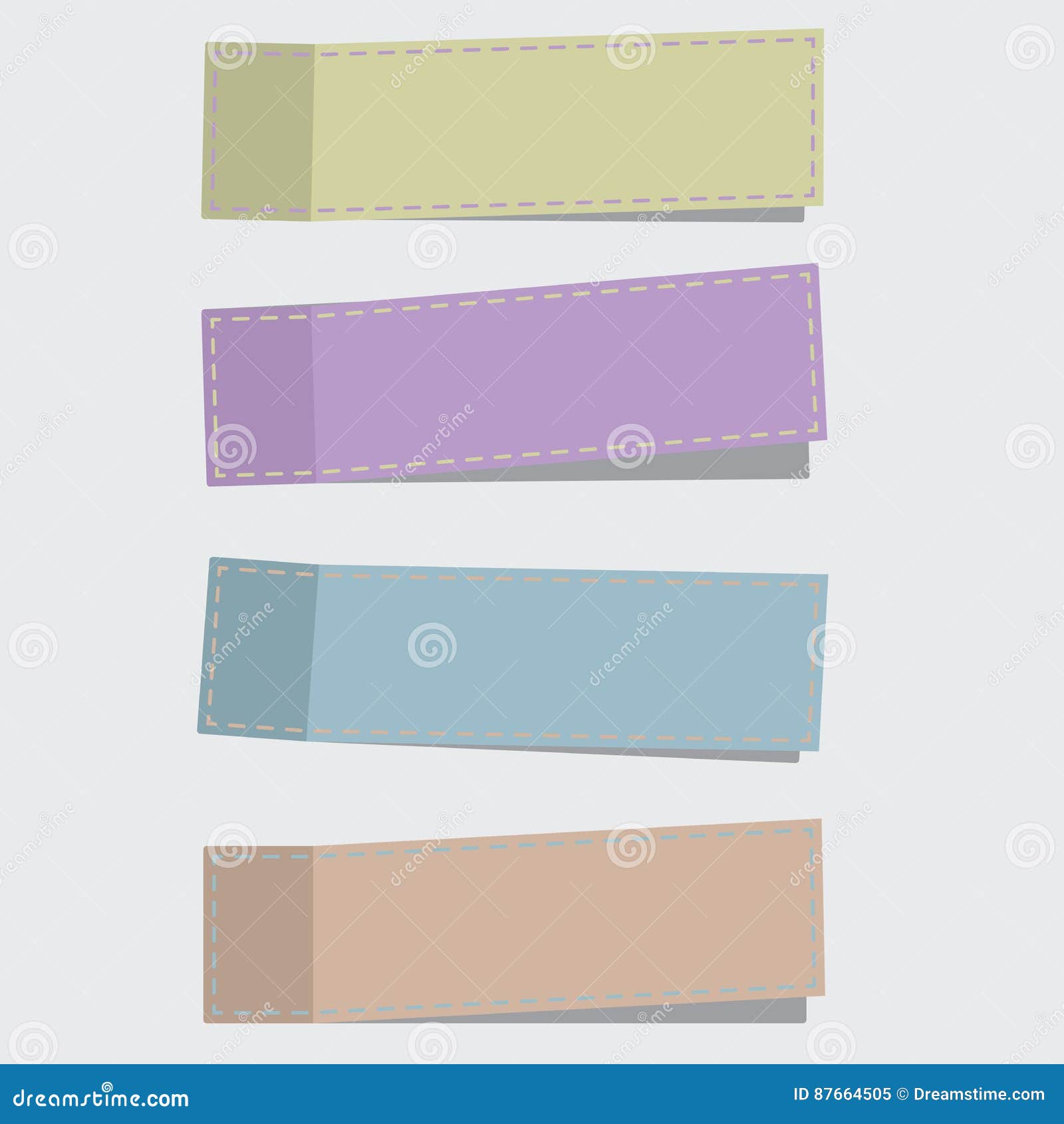 Stickers stock vector. Illustration of graphic, note - 87664505