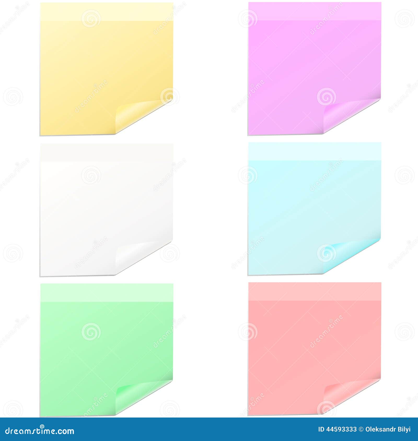 Stickers stock vector. Illustration of yellow, green - 44593333