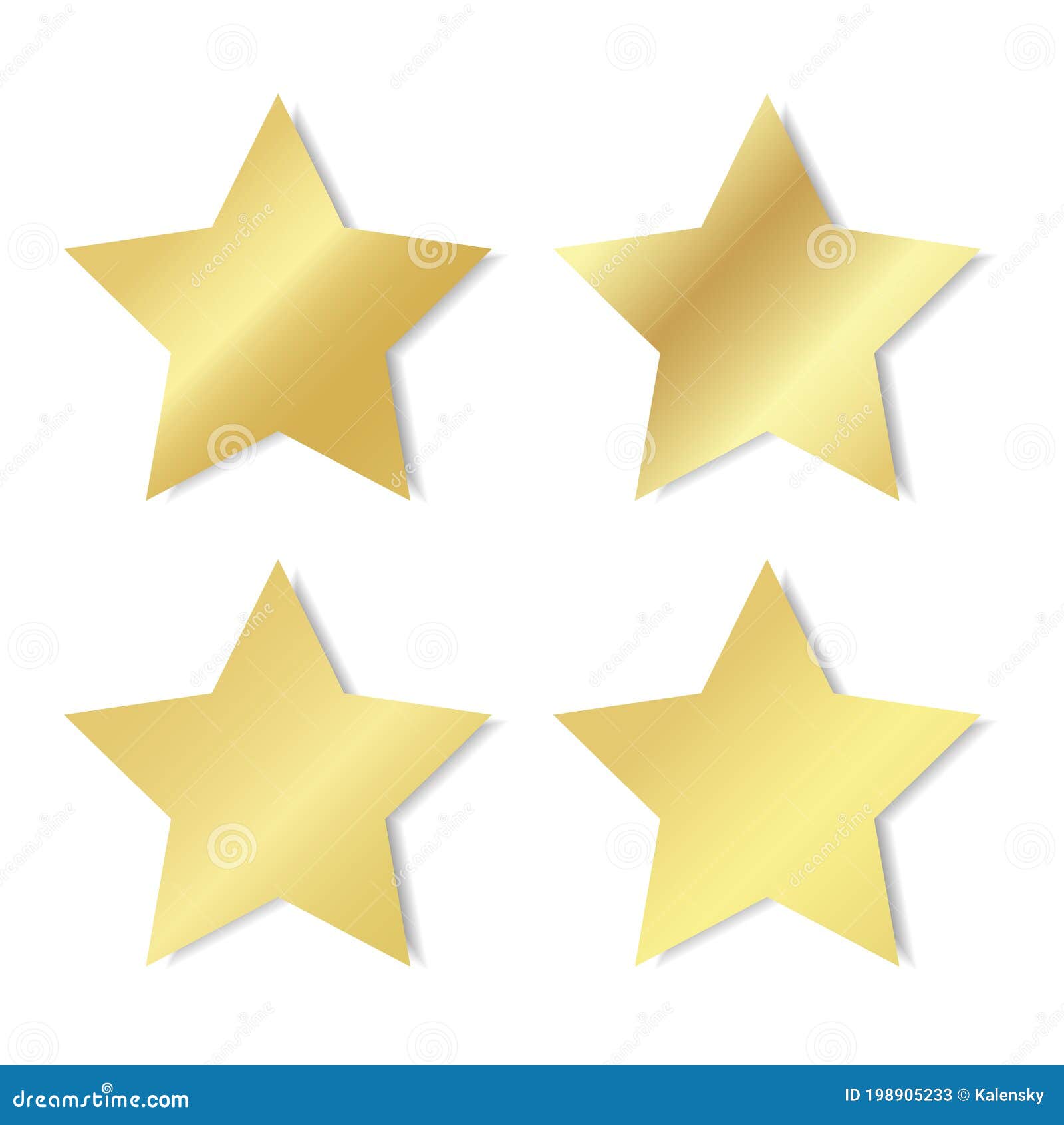 Stickers stars stock vector. Illustration of curl, design - 198905233
