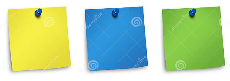 Stickie Note Blank Template for Presentation Layouts and Design Stock ...