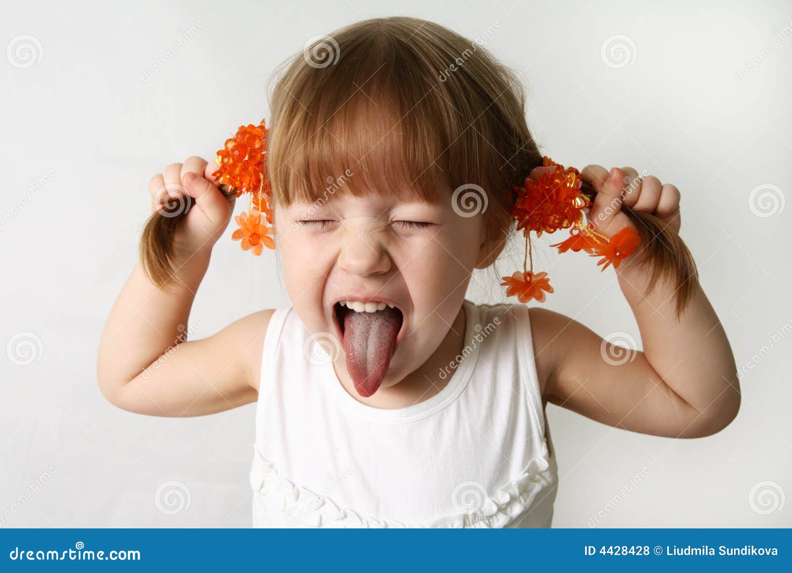 Sticking out tongue stock photo. Image of disrespecting - 4428428