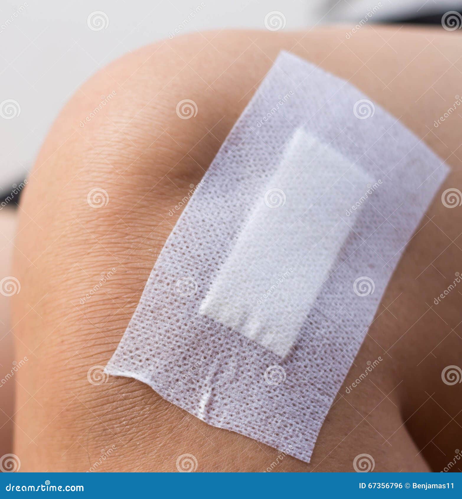 Sticking plaster stock photo. Image of female, sticking - 67356796