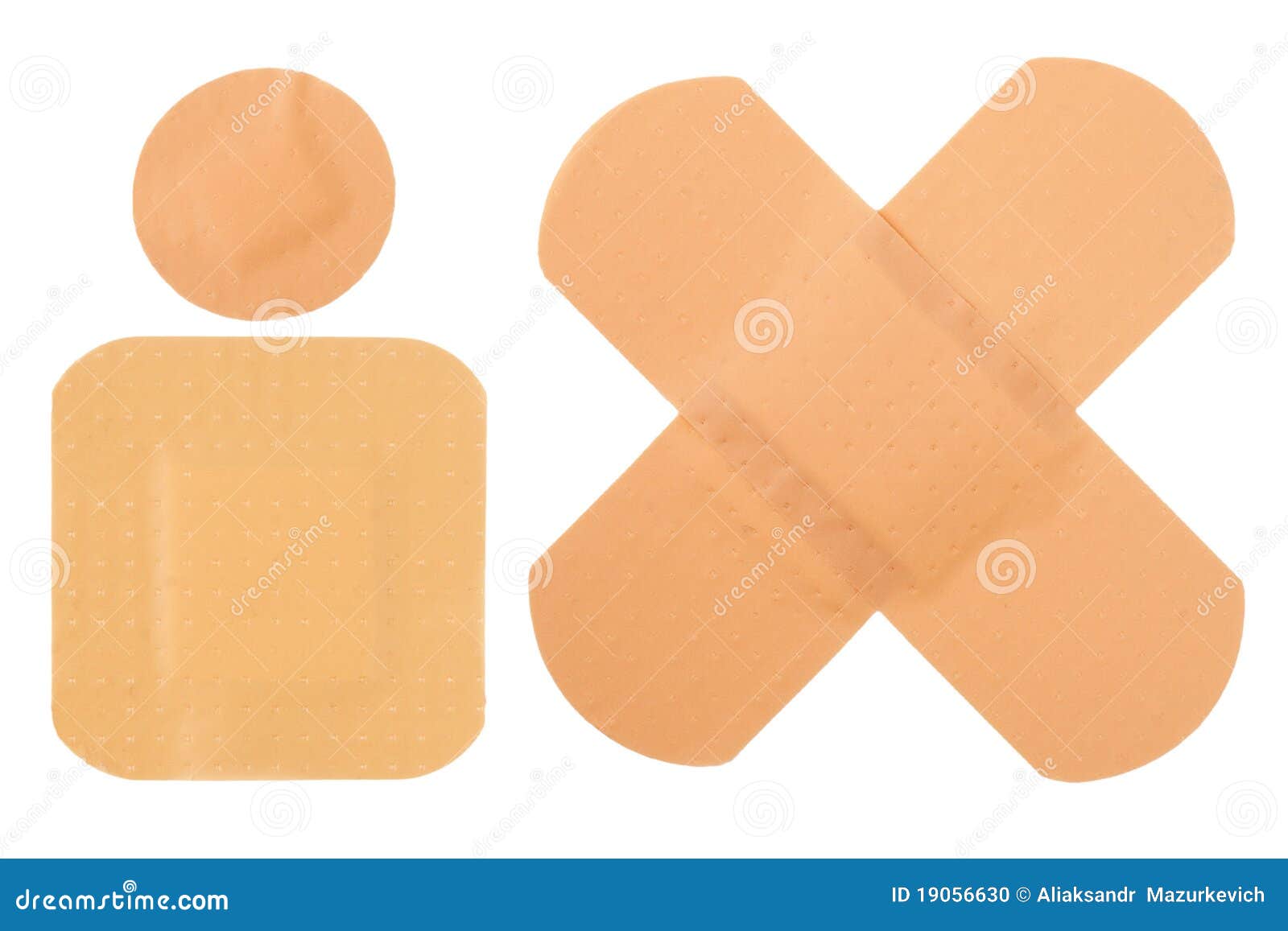 Sticking plasters stock photo. Image of injury, help - 19056630