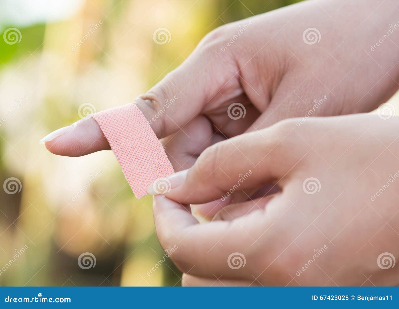 Sticking plasters stock photo. Image of female, blood - 67423028