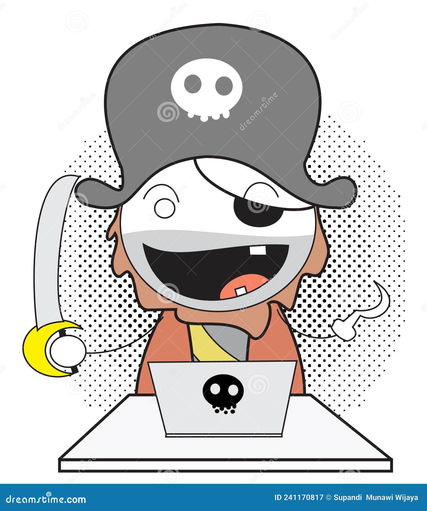 Stickman Cute Interactive and Colorful Design Creative Stock Vector ...