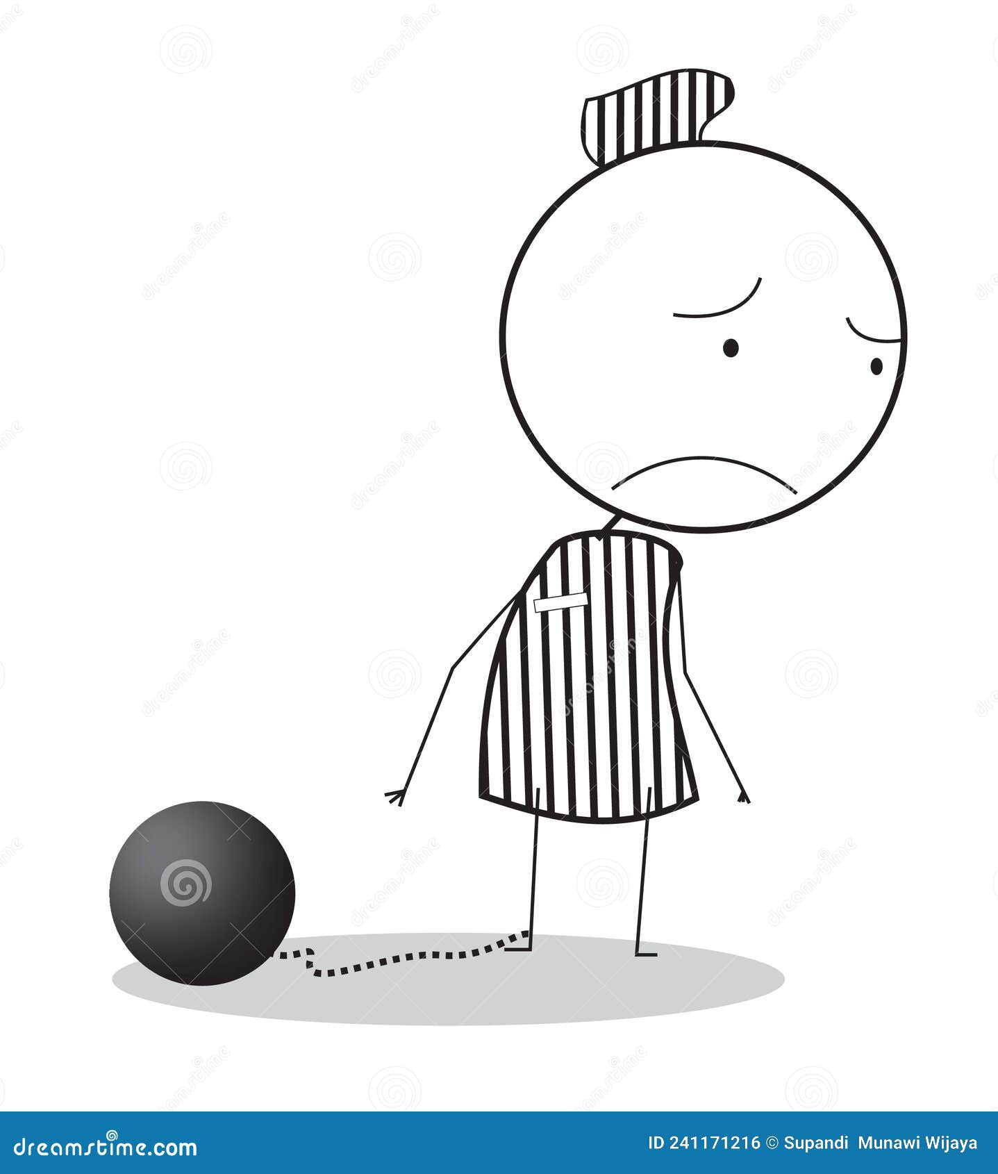 Stickman Cute Interactive and Colorful Design Creative Stock Vector ...