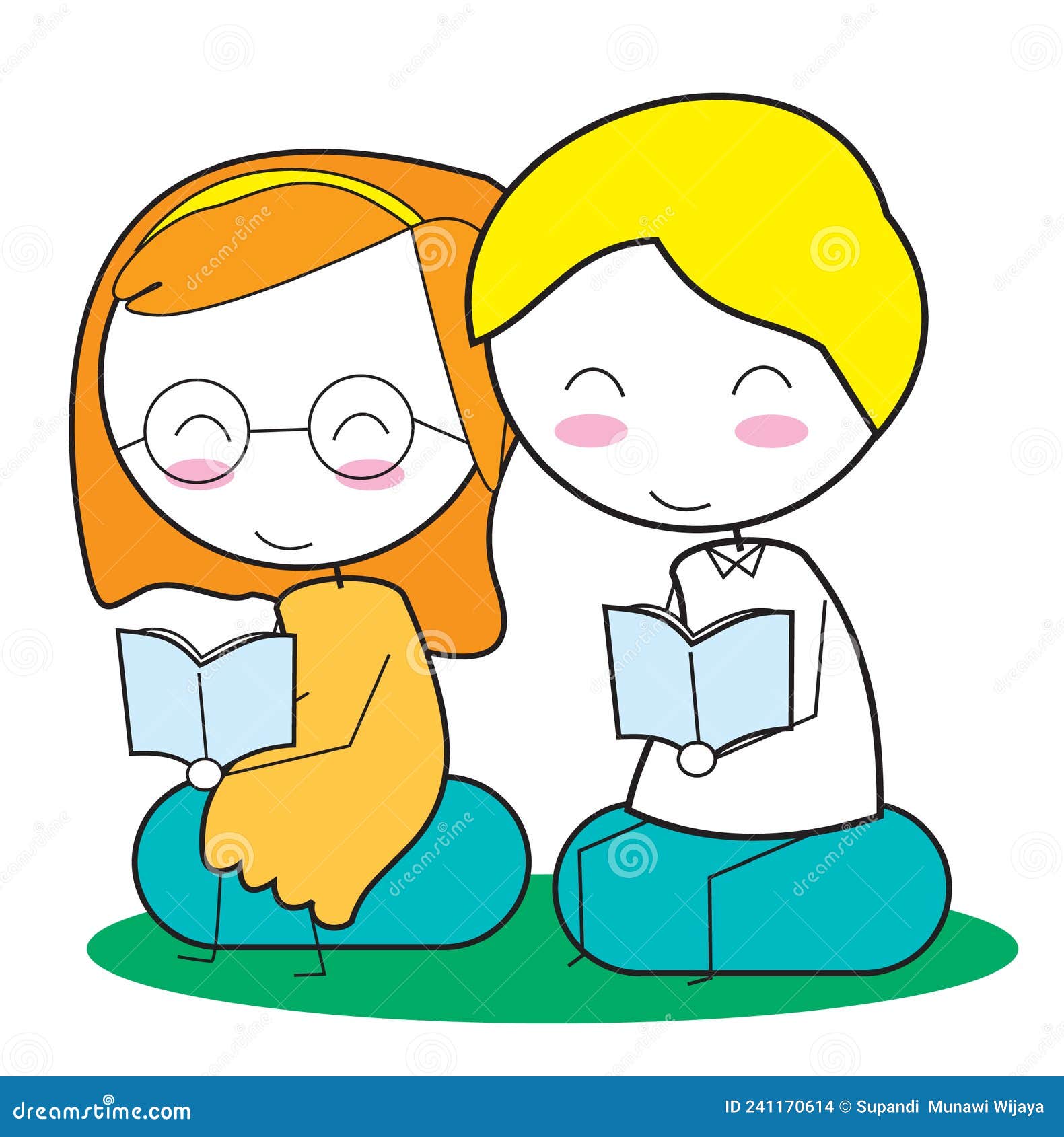 Stickman Cute Interactive and Colorful Design Creative Stock Vector ...